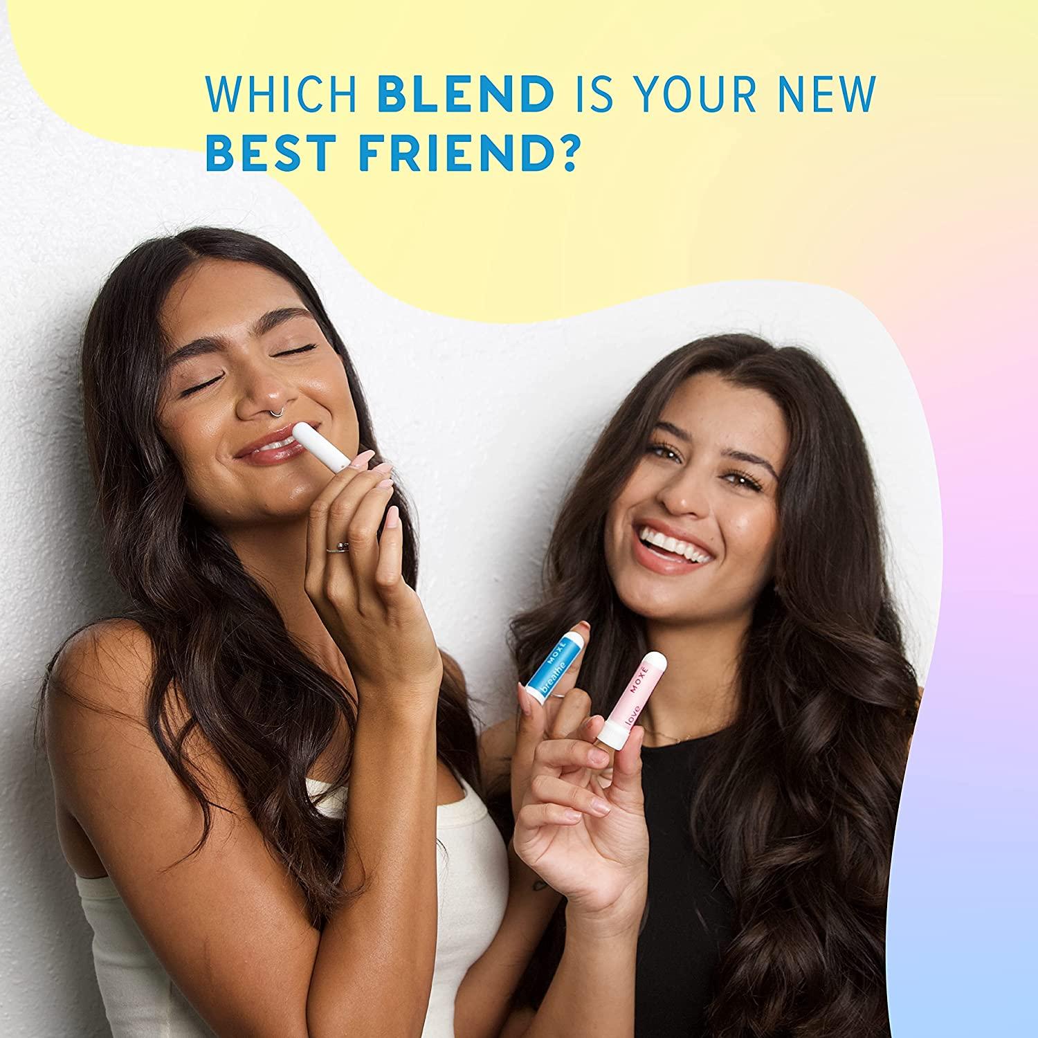 Moxe Nasal Inhaler Bundle - 8 Essential Oil Blends for Sinus Relief ...