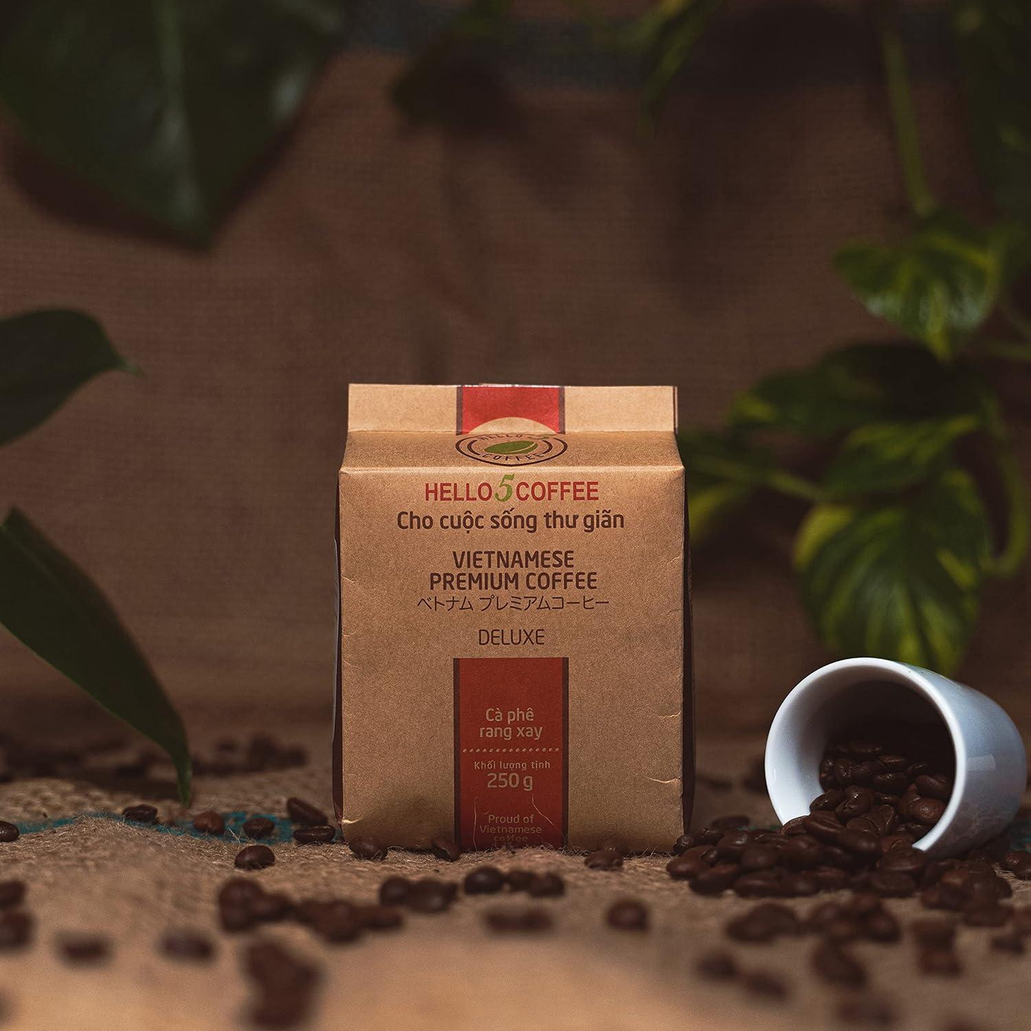 Vietnamese KaffeGeschenk Deluxe - 6 x 250g Premium Ground Highland ...