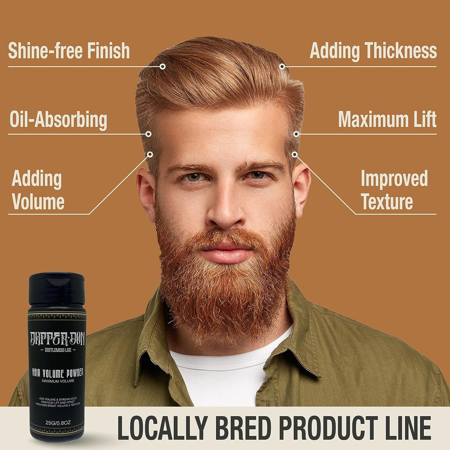 Dapper Don Hair Styling Powder | Volume-Enhancing Grooming Powder for ...