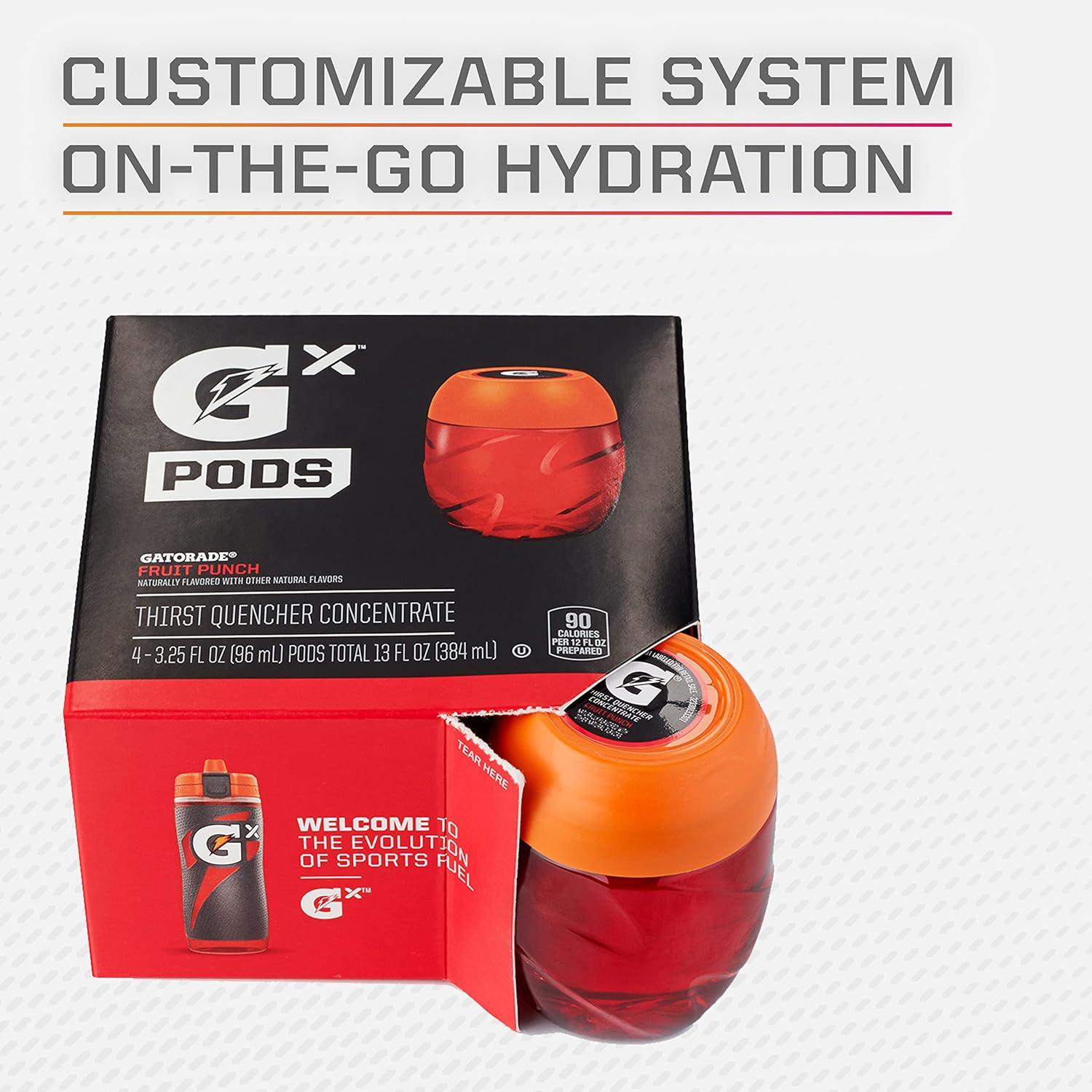 Gatorade Gx Hydration System Non-Slip Gx Squeeze Bottles & Gx Sports ...