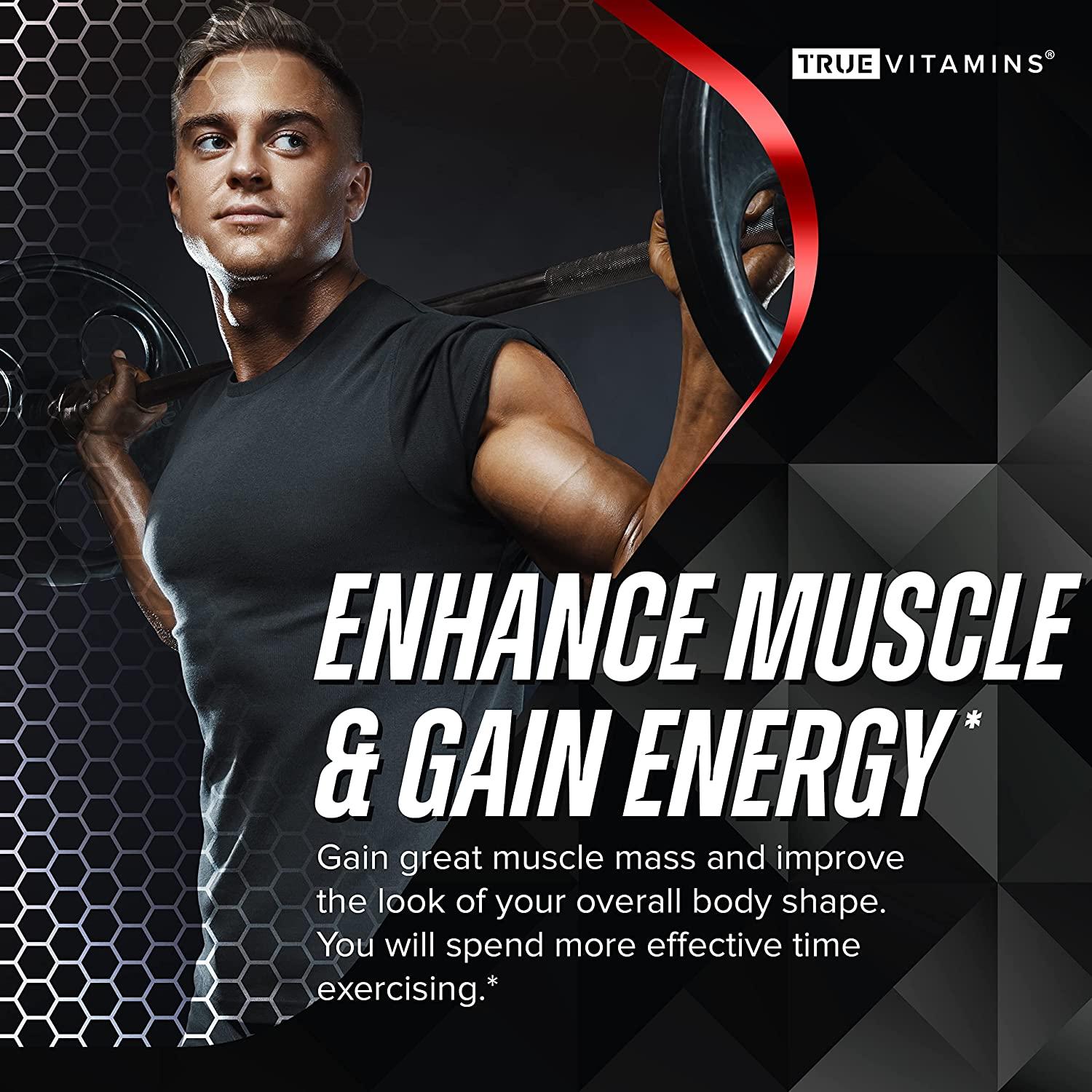 Men's Performance Booster - Energy, Endurance, Stamina, Strength, Drive ...