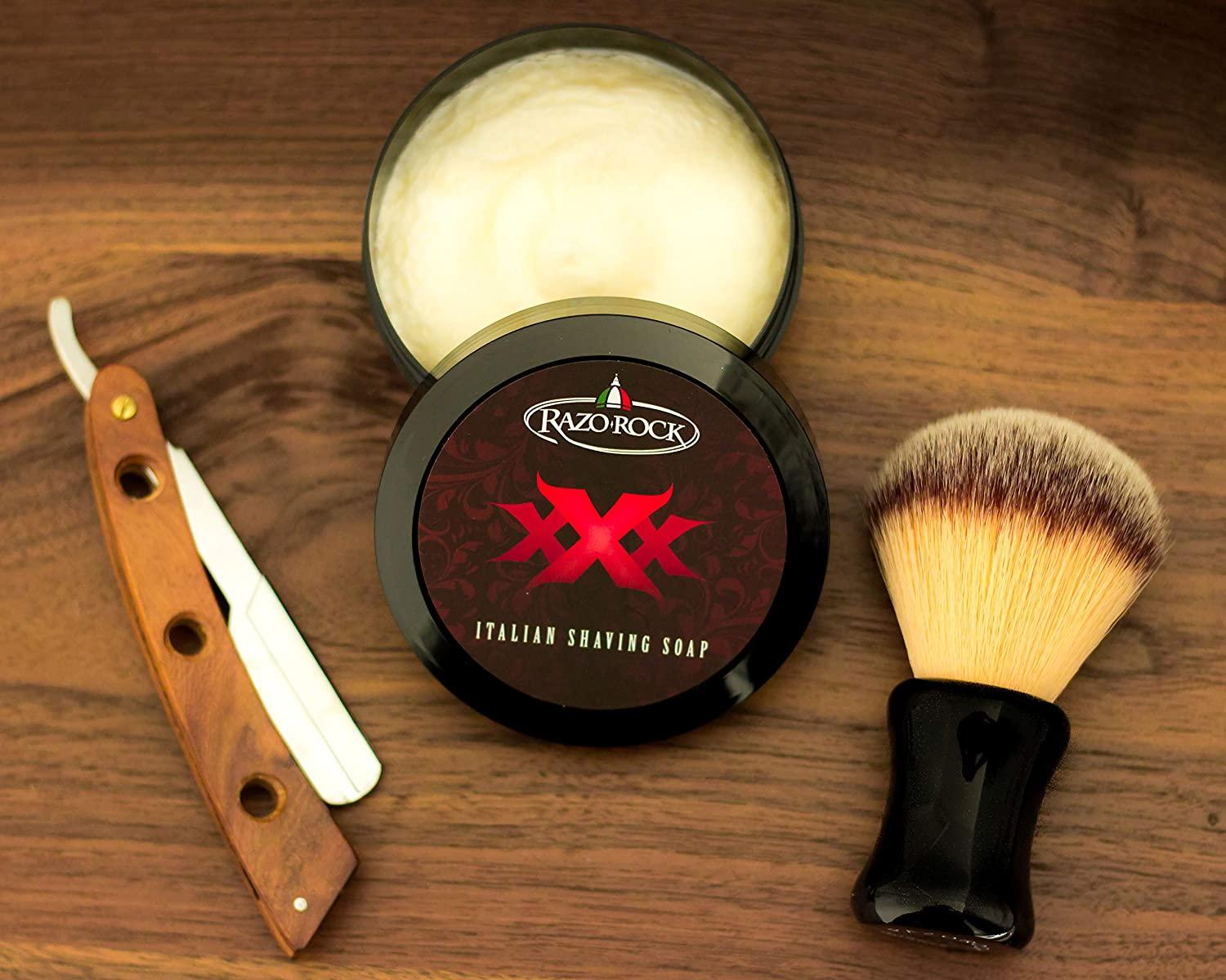RazoRock XXX Italian Shaving Soap: Artisan Made Shaving Soap for Men ...