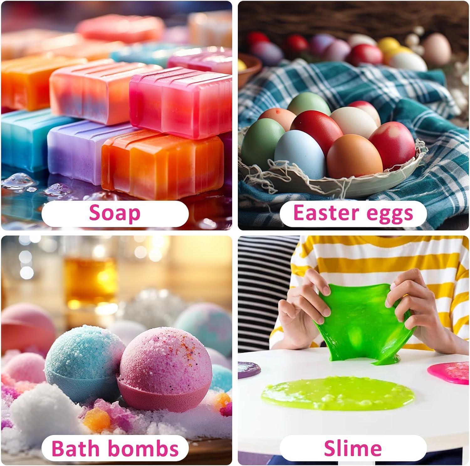 Food Coloring Set - 16 Colors Vibrant Liquid Food Coloring Upgraded ...