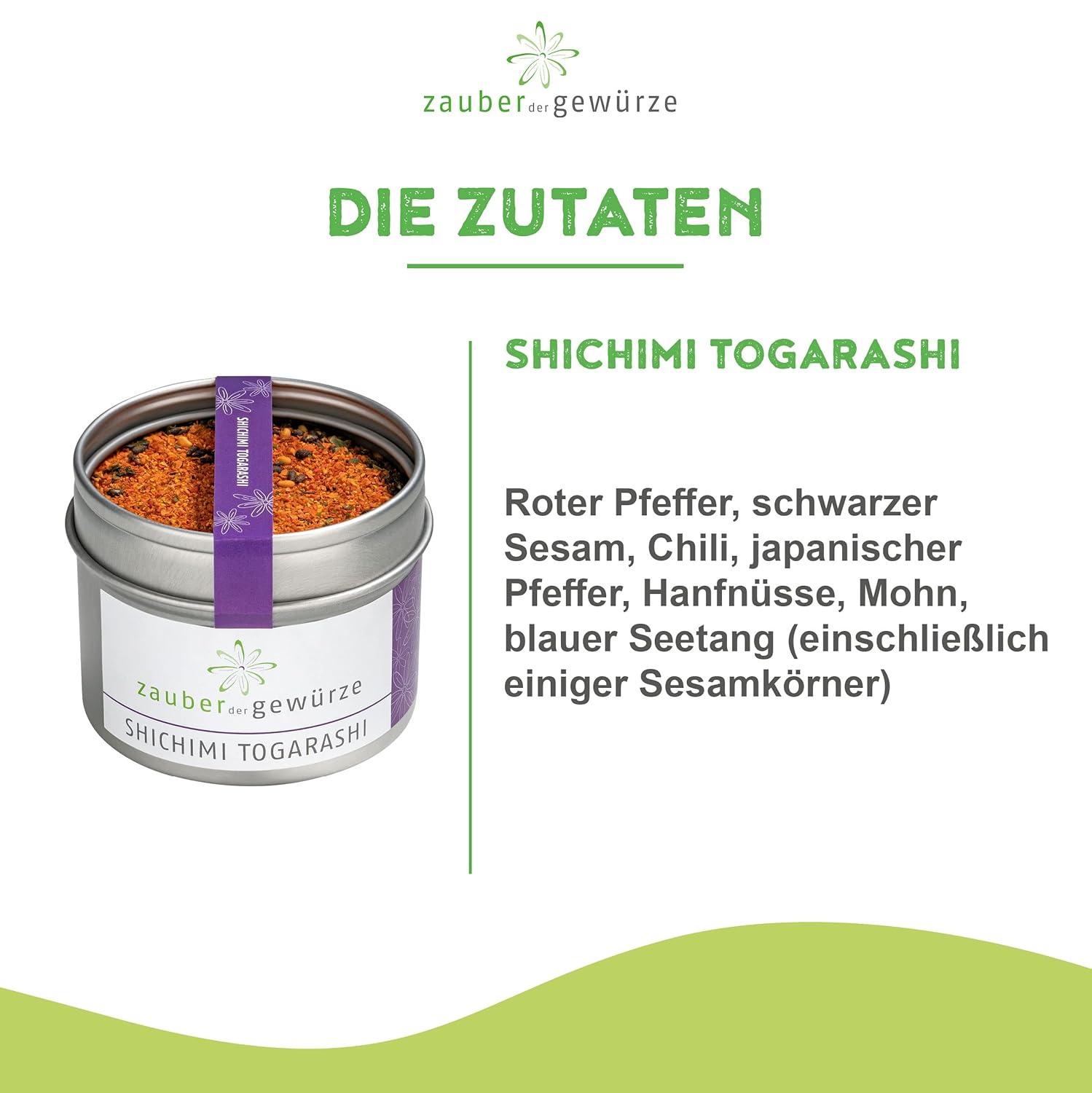Magic of Spices Shichimi Togarashi - Authentic Japanese Seven Spice Mix ...