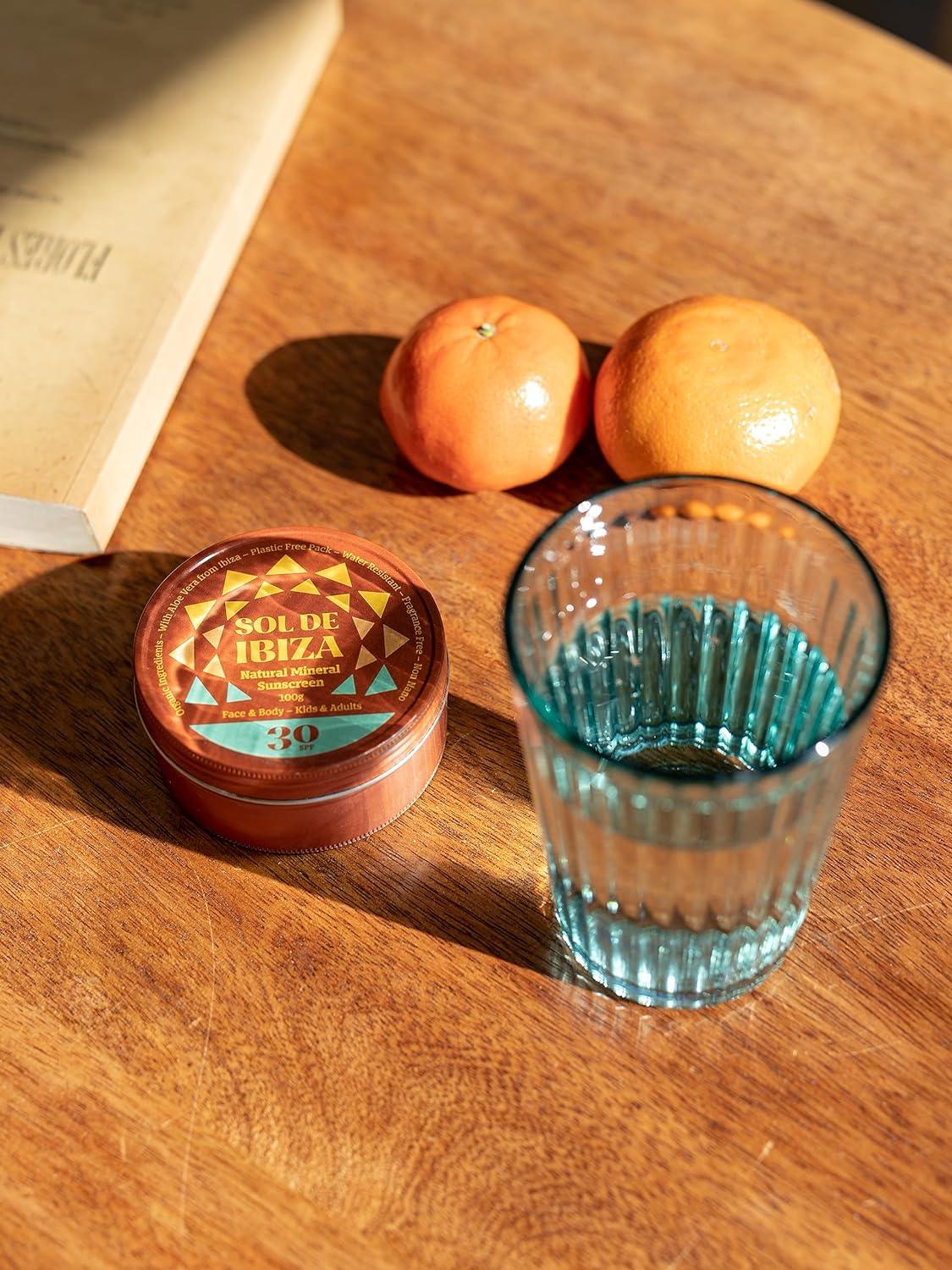 Sol de Ibiza Plastic Free SPF30 Mineral Sunscreen - 100g | Waterless ...