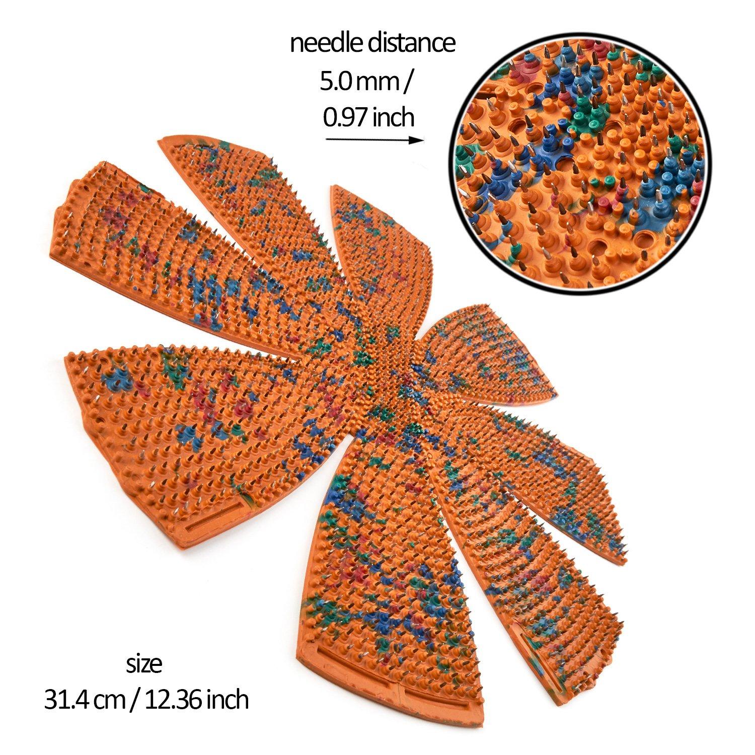 LYAPKO Flat Acupuncture Applicator Flower - Premium Acupressure ...