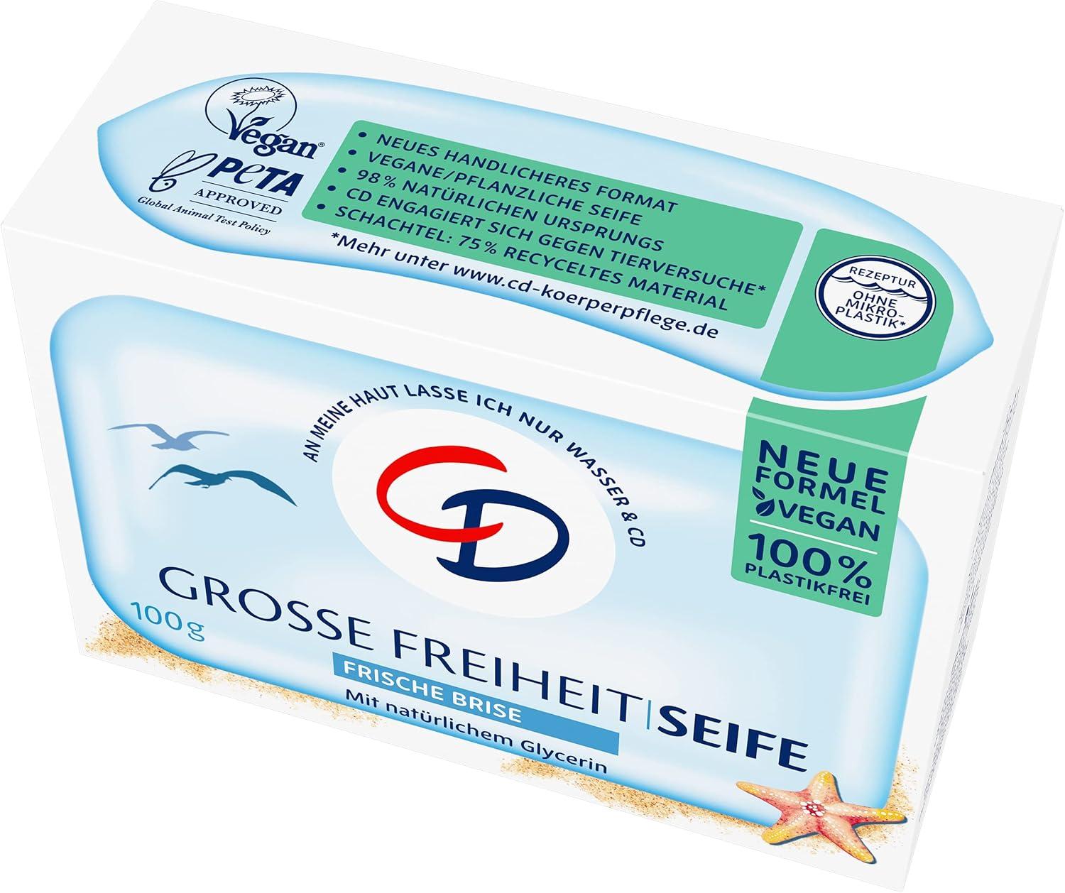 Buy CD MILD SOAP GREAT FREEDOM Fresh Breeze 100G - Vegan ...
