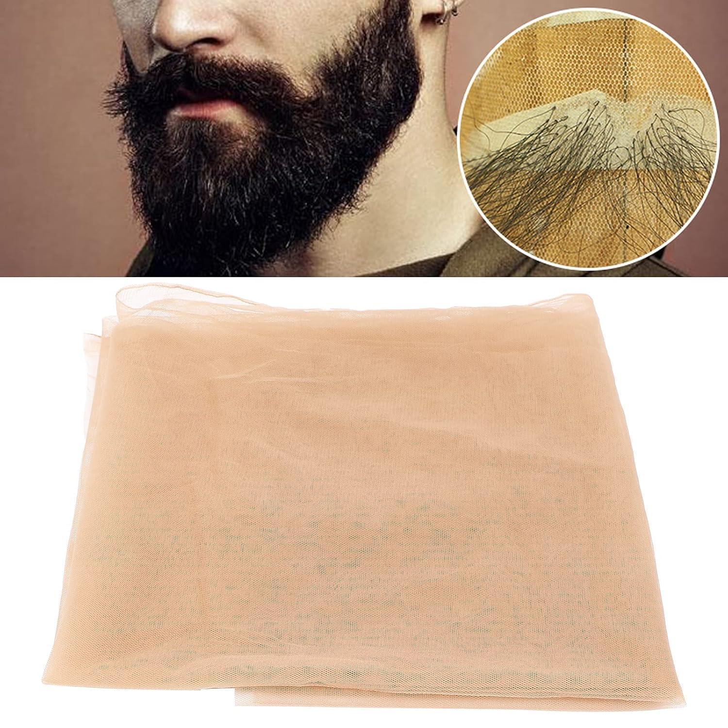 Lace Net for Fake Beards & Wigs | 1x1m Transparent Lace Closure ...