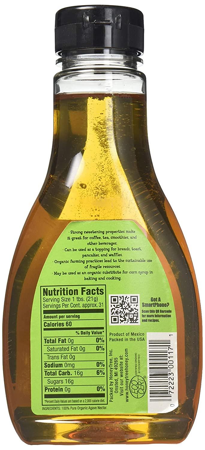 Honey Tree Organic Agave Nectar 23.5oz - Light & Pure | Natural ...