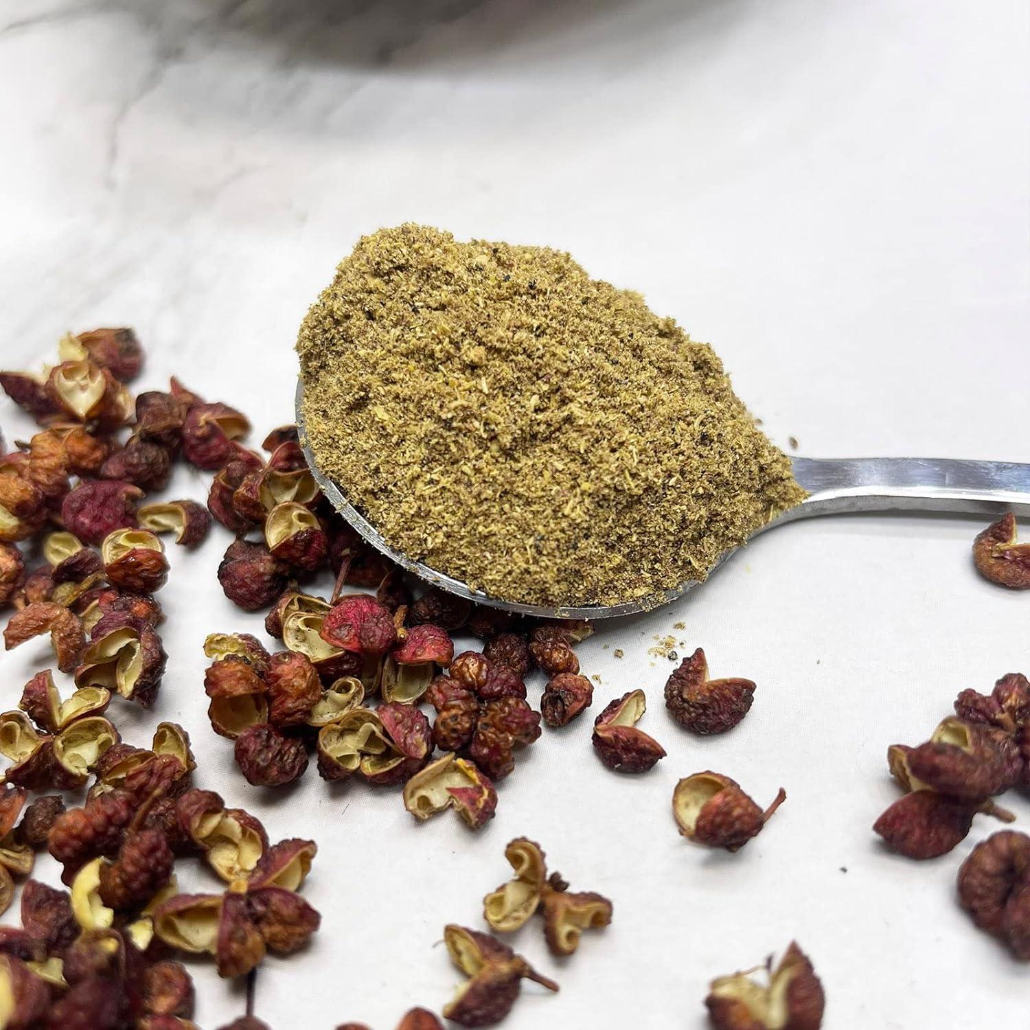 BAILINHOU Sichuan Peppercorn Powder 0.88oz/25g - Red Szechuan ...