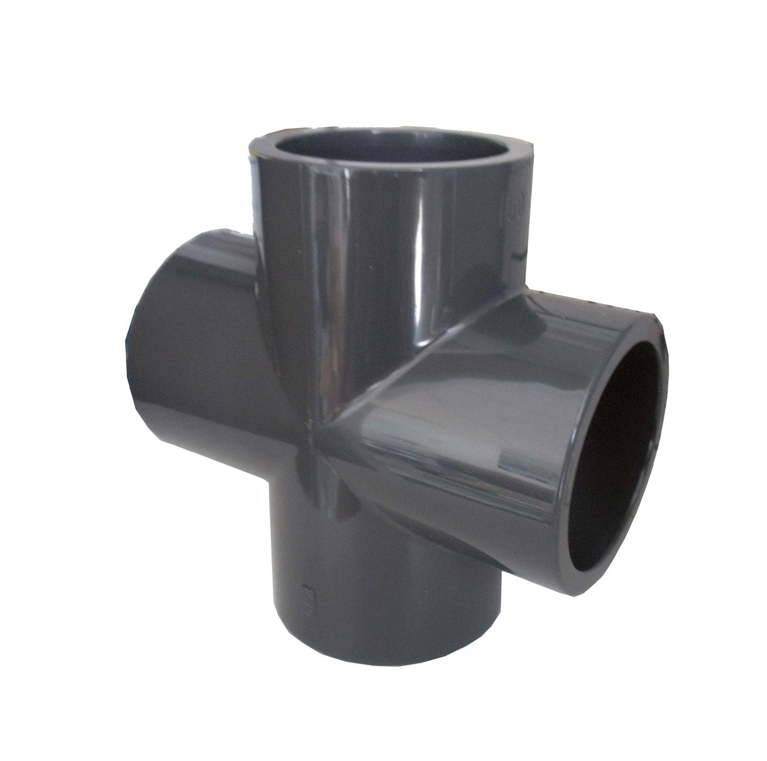 LionFlex PVC Fittings Connectors - Durable PVC Crosspieces for ...