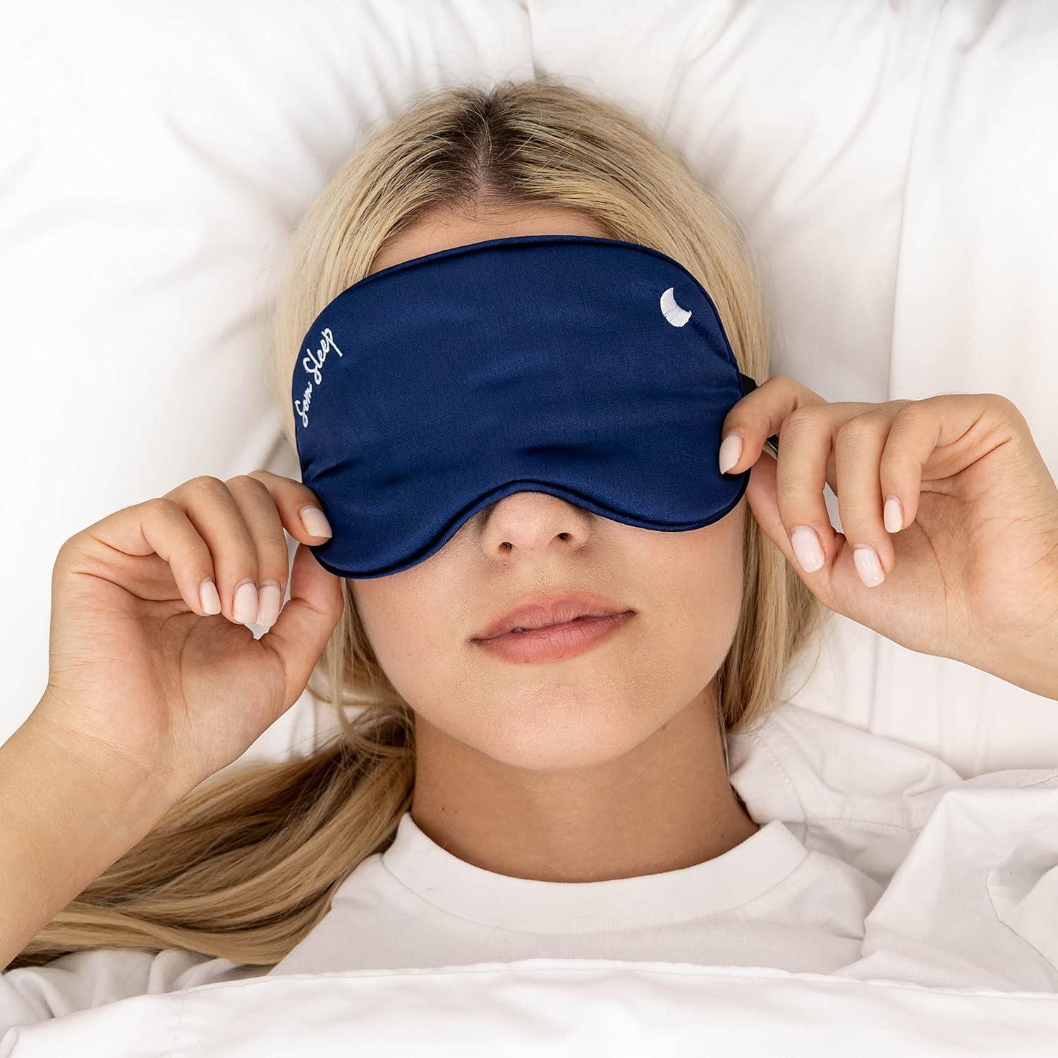 Som Sleep Ultimate Nighttime Set Sleep Mask & Functional Sleep Beverage ...