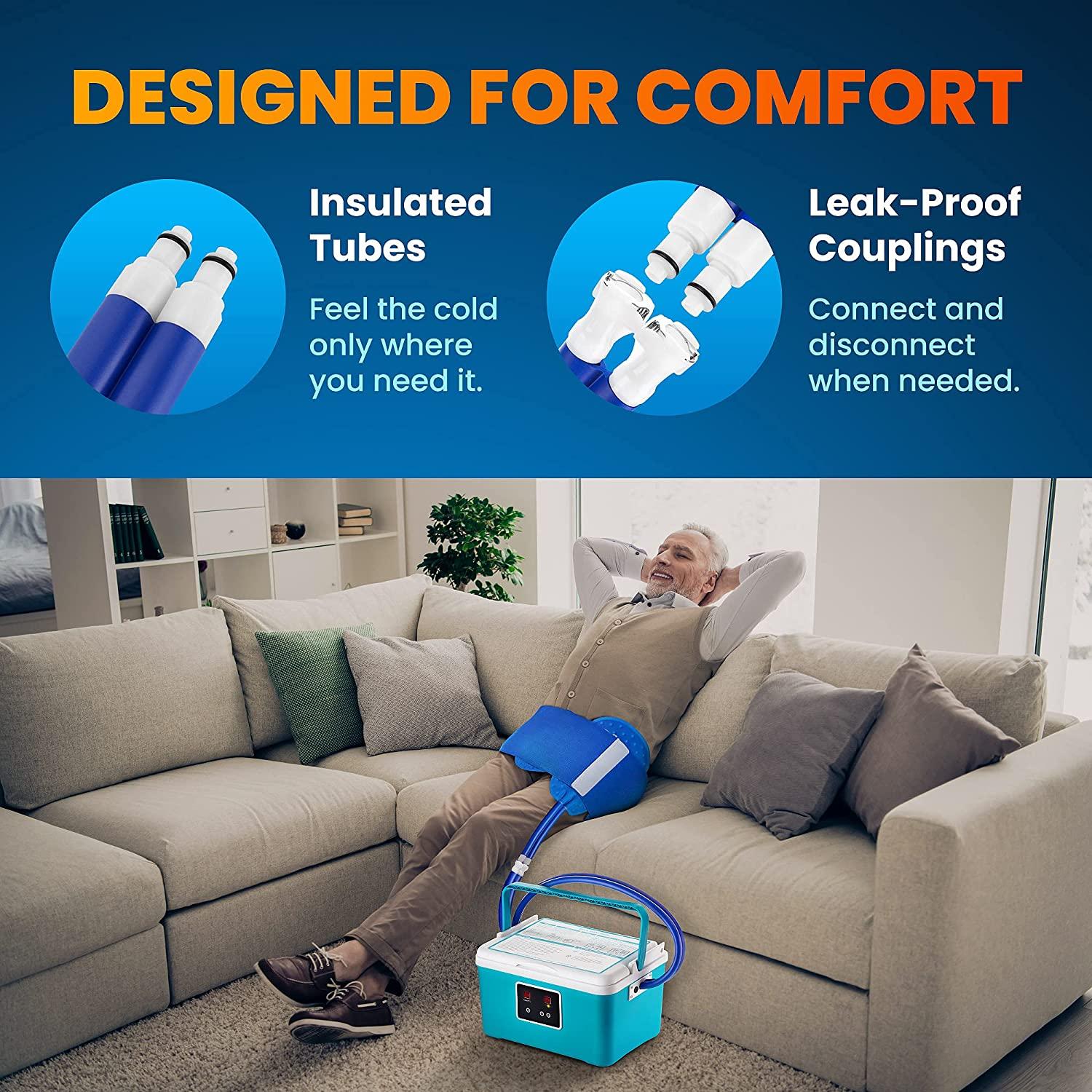 Cold Therapy System with Universal Pad for Hip, Back, or Knee - Post ...