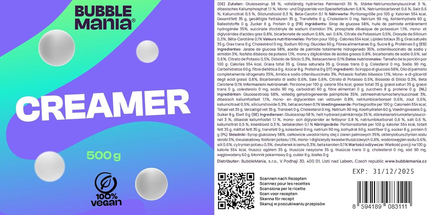 Creamer Milk Bubble Tea Powder | High-Quality Ingredients for Rich ...