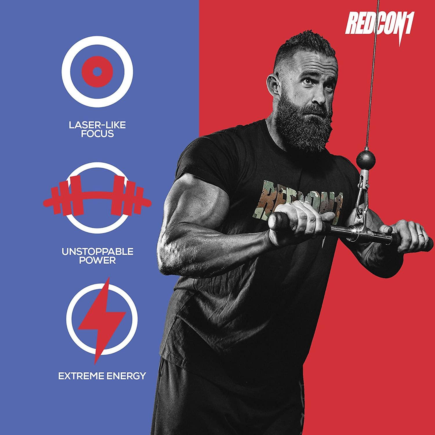 Redcon1 Total War Pre Workout - 30 Servings, Energy Boost, Endurance ...