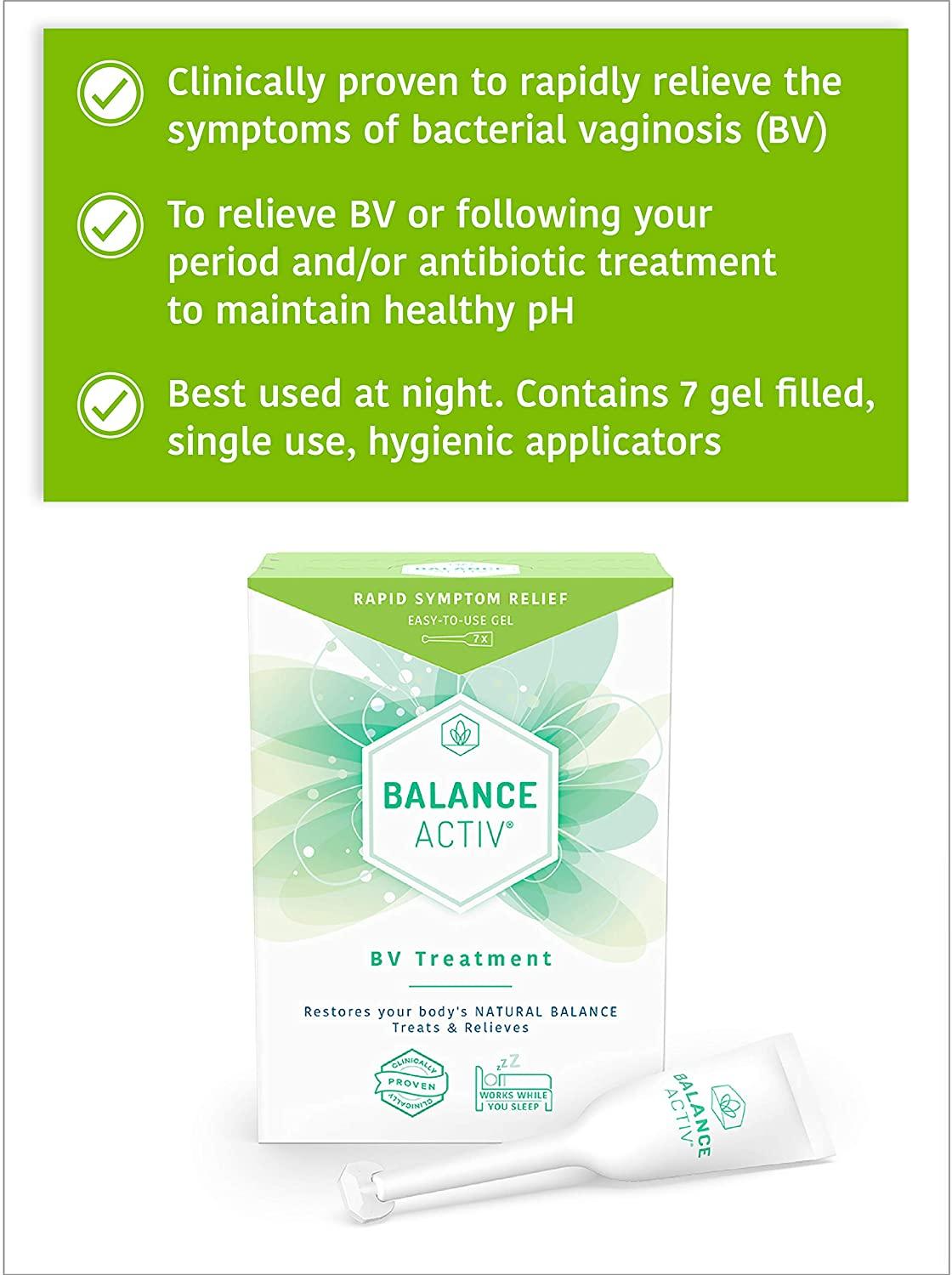 Bacterial Vaginosis Treatment - Balance Activ Gel - 7 Tube Box | Buy ...