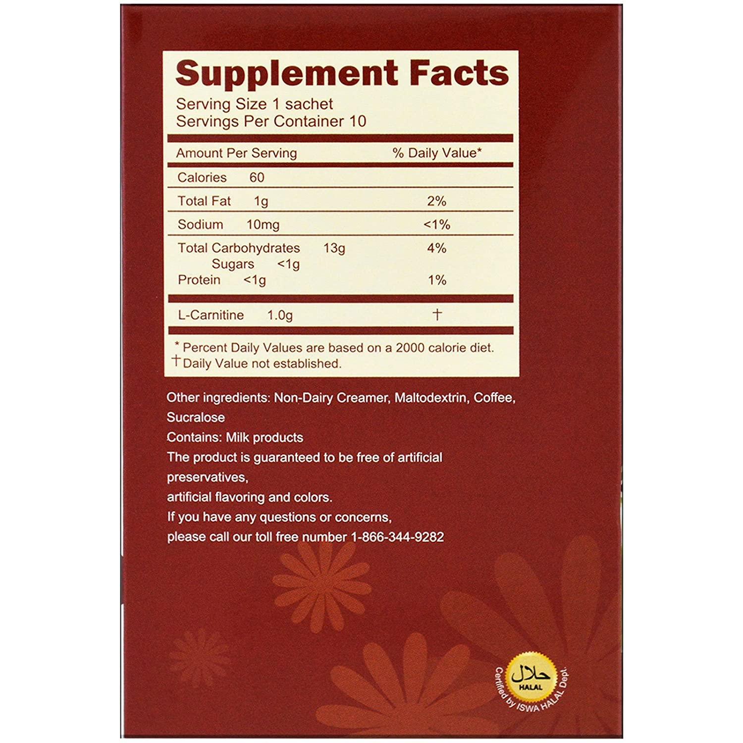 Longreen Xlim Express Coffee - 10 Sachets (5.3 oz150g) | Boost ...