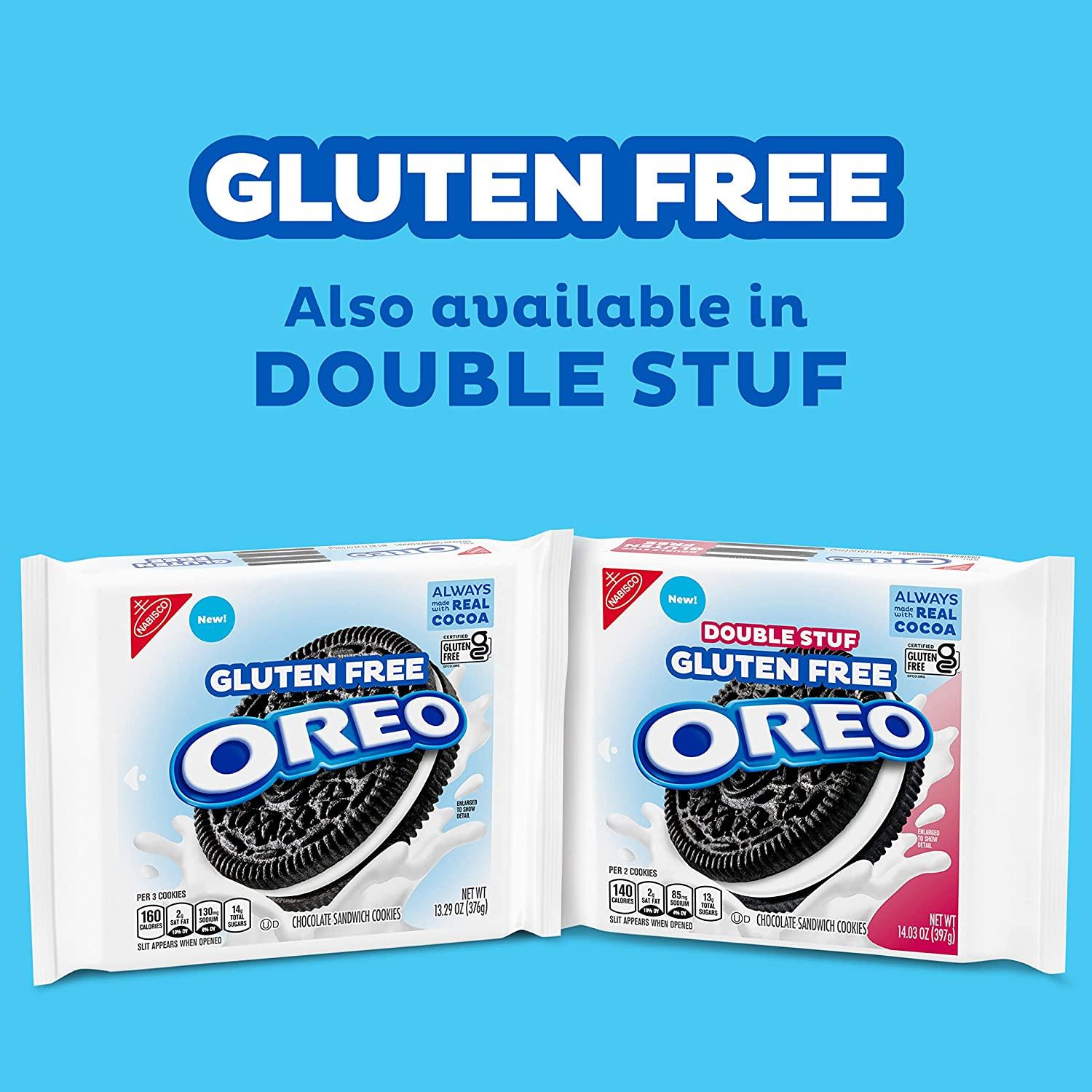 OREO Gluten Free Chocolate Sandwich Cookies - 12 Packs (13.29 oz each ...