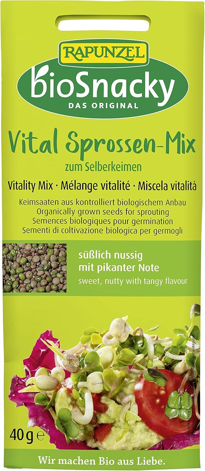 Rapunzel Sprout Mix organic sprouts to sprout yourself 6 varieties 240 ...