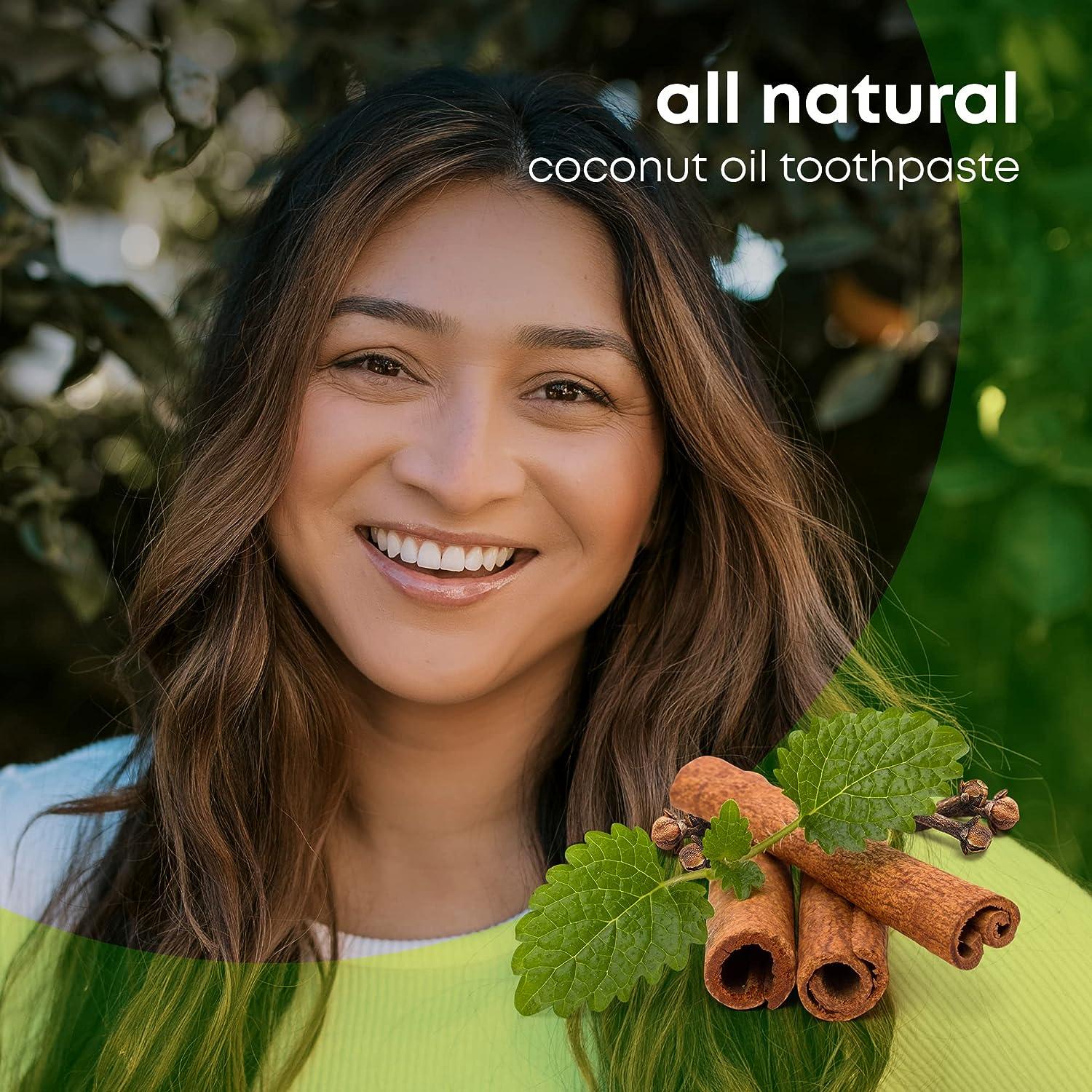 Real Skin Care Coconut Toothpaste | Natural, Organic & Fluoride-Free ...