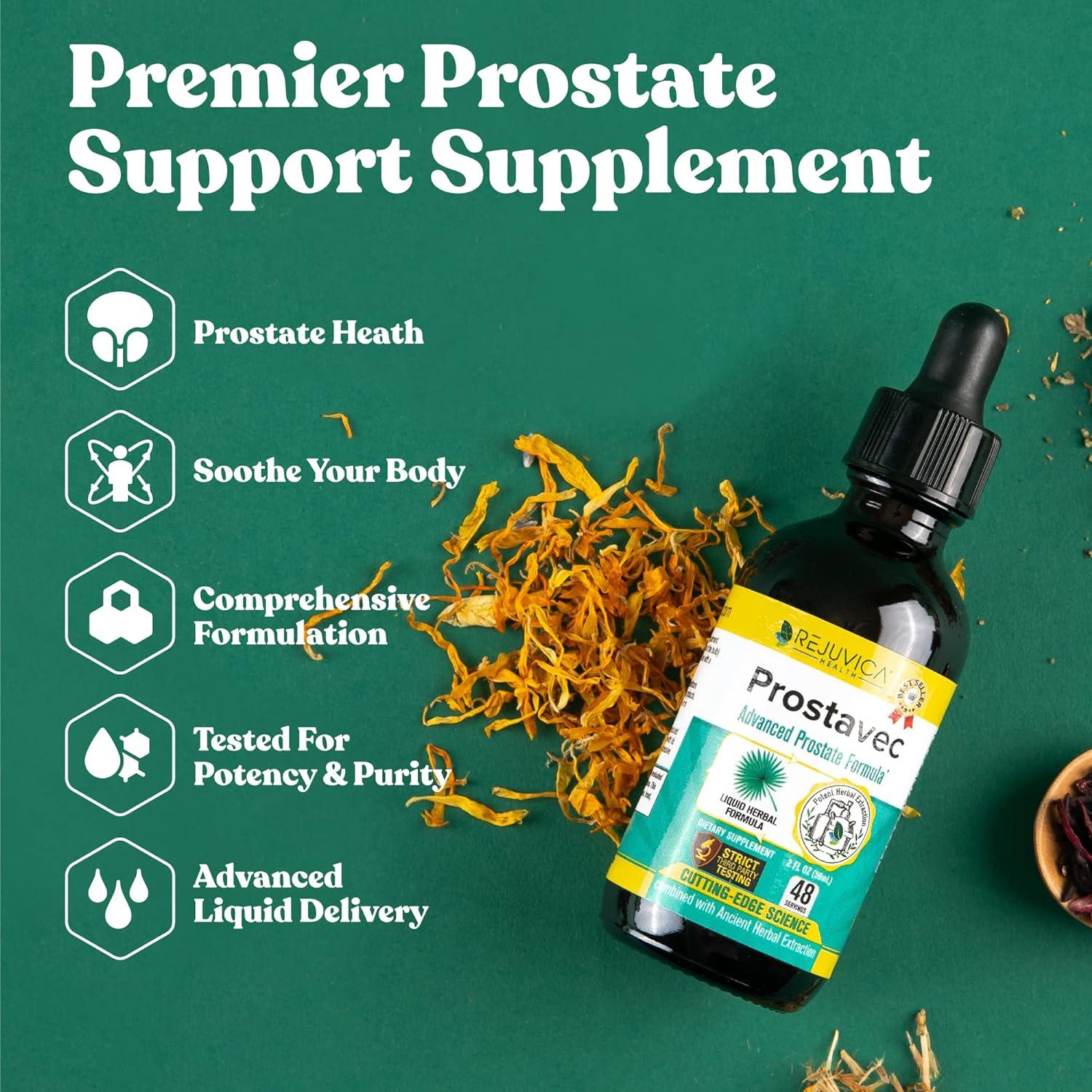 Prostavec Men's Advanced Prostate Support Supplement - Liquid Delivery ...