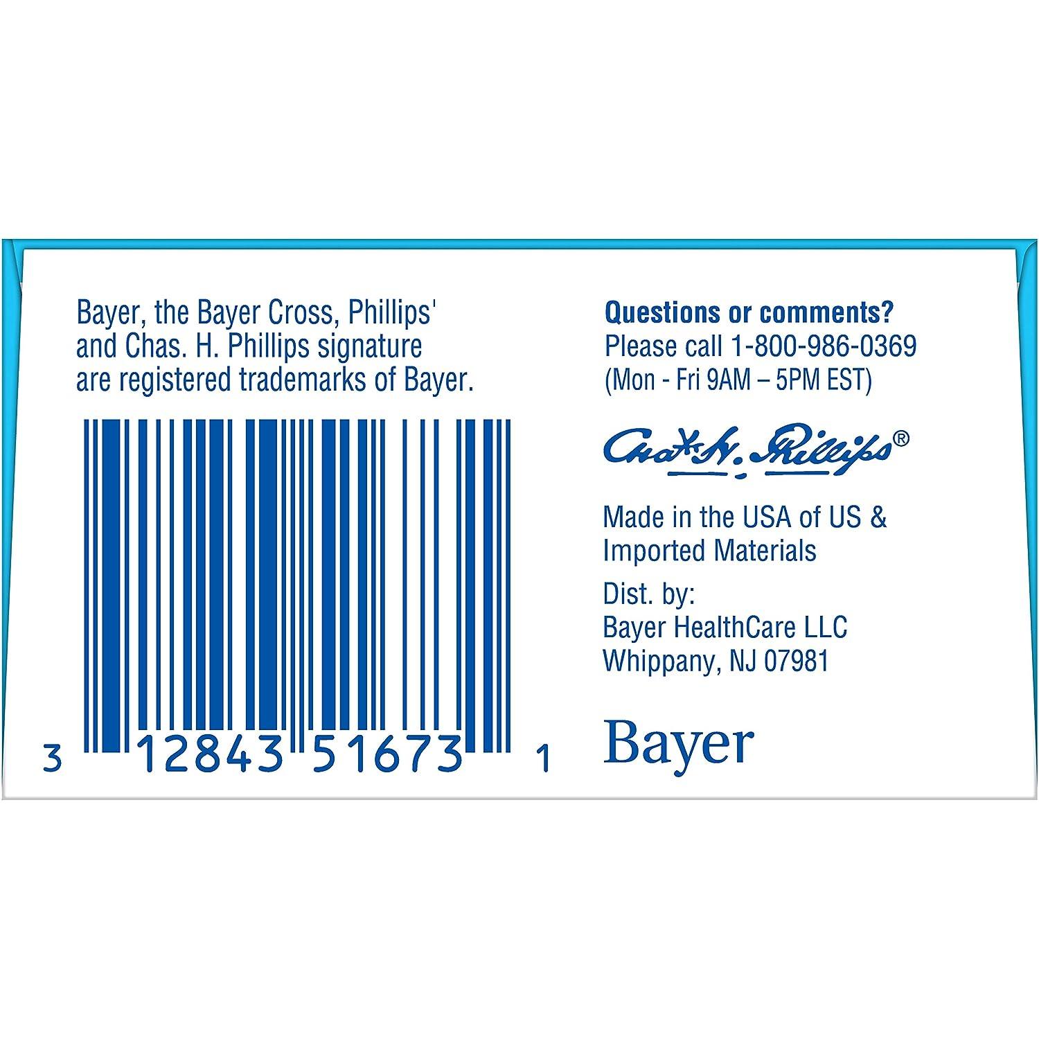 Phillips Laxative Caplets - 24 ct, Pack of 4 | Fast-Acting Relief | Buy ...