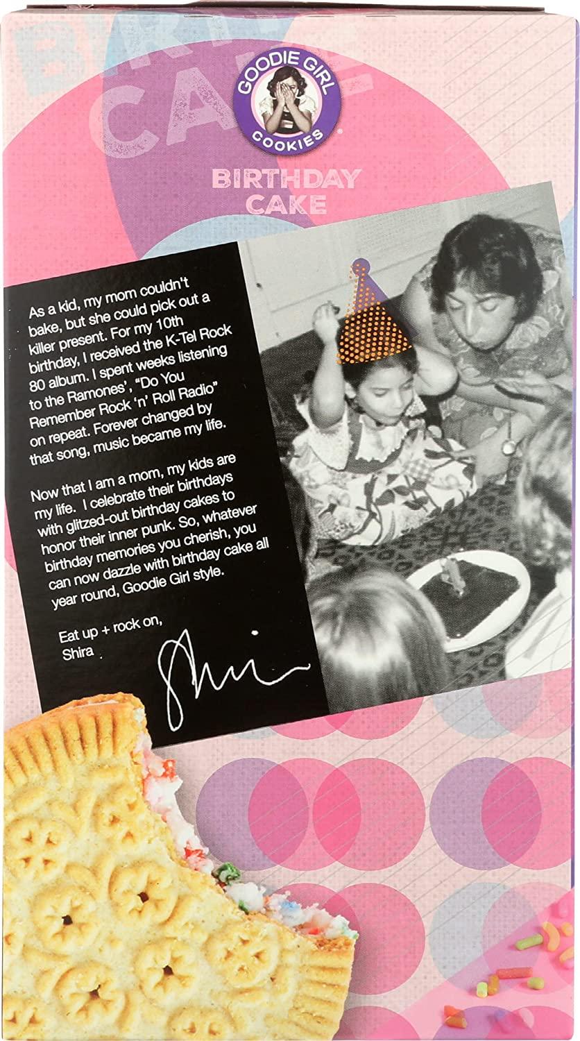 Goodie Girl Cookie Crأ¨me Birthday Cake â€“ 10.6 OZ | Gluten-Free ...