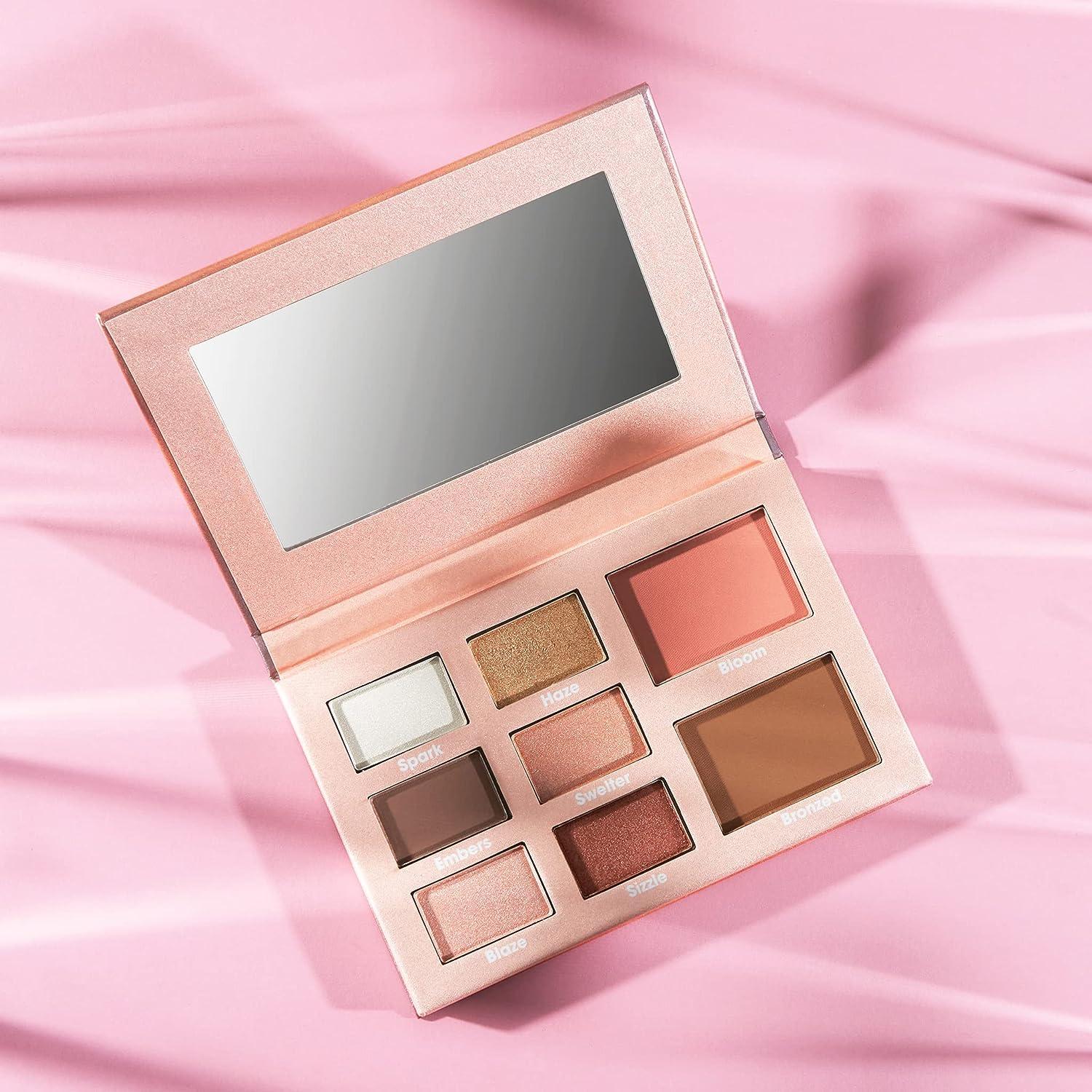 Mally Beauty Glow Get 'Em Girl Eye & Cheek Palette - Radiant Makeup ...