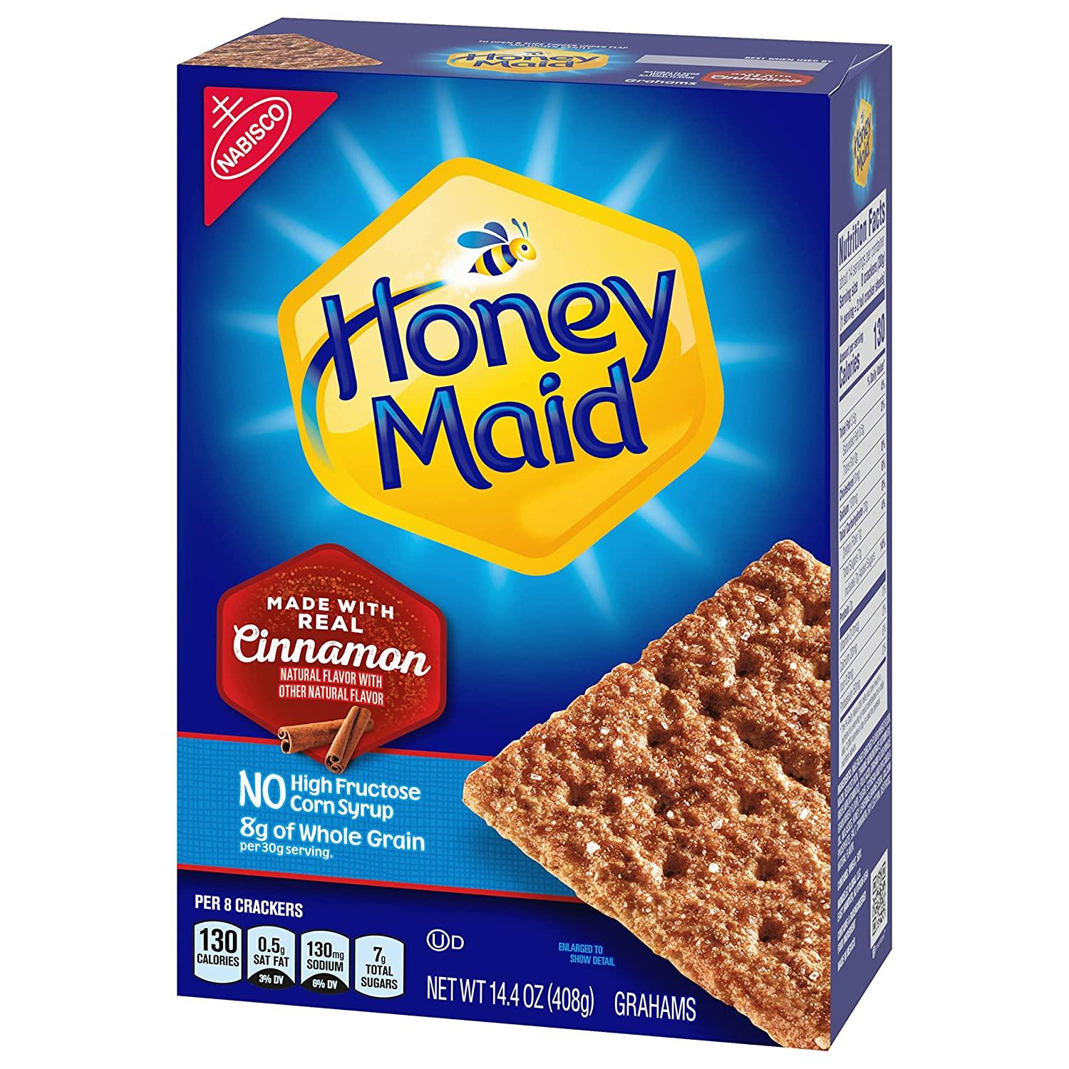 Honey Maid Cinnamon Graham Crackers 12-14.4 oz Family Size Boxes | Buy ...
