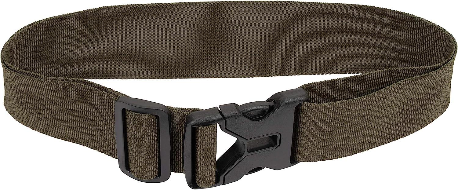 Allen Company Triumph Rip-Stop Double Compartment Shell Bag with 52 Waist Belt - Olive Green ...