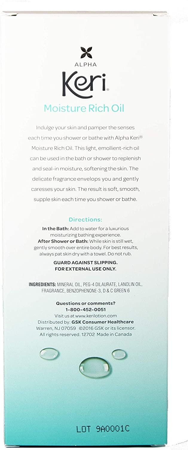 Keri Moisturizing Shower and Bath Oil - 16 Fl Oz - Hydrating Body Wash ...