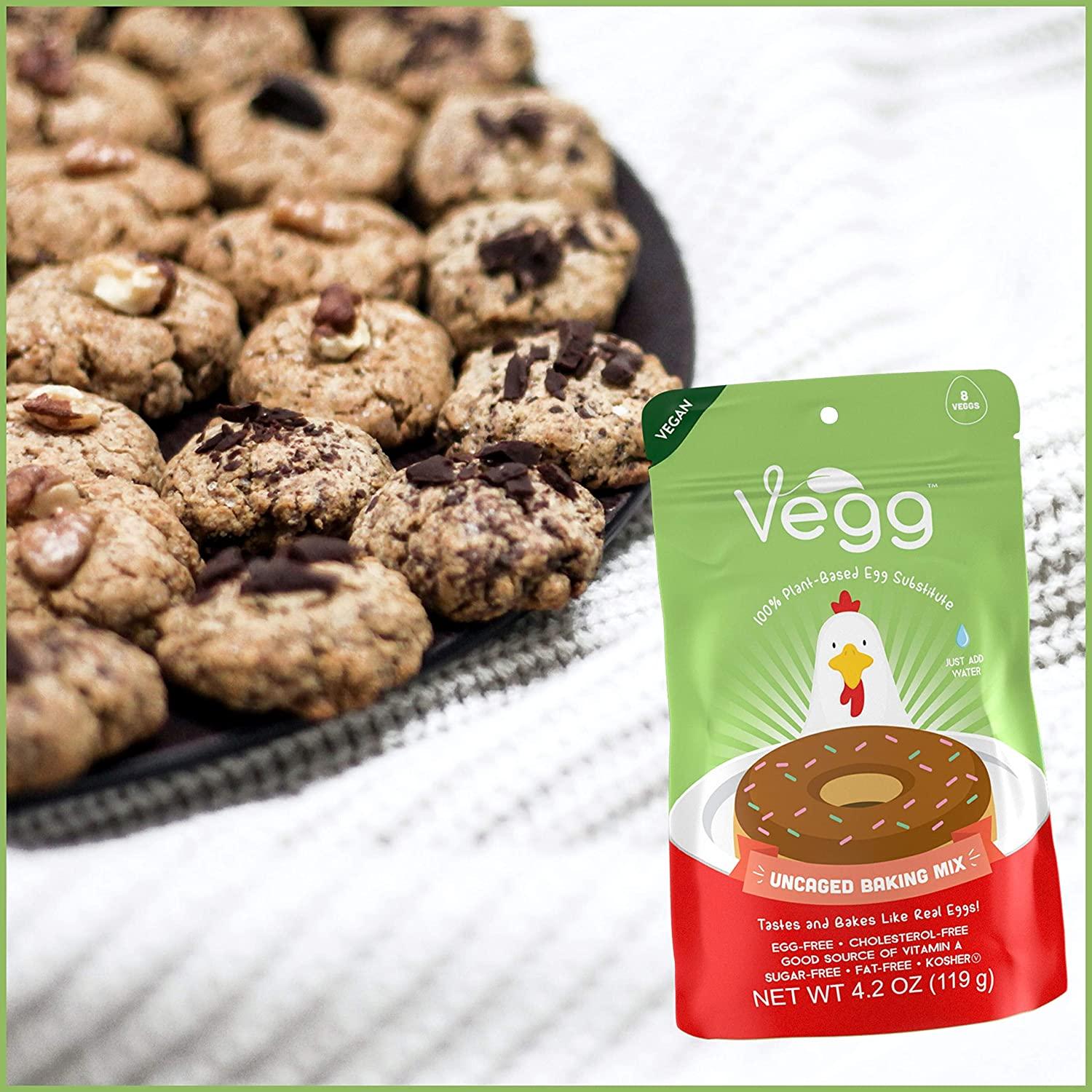 The Vegg Vegan Egg Baking Mix 4.2 Oz - Makes 34 Eggs | Plant-Based ...