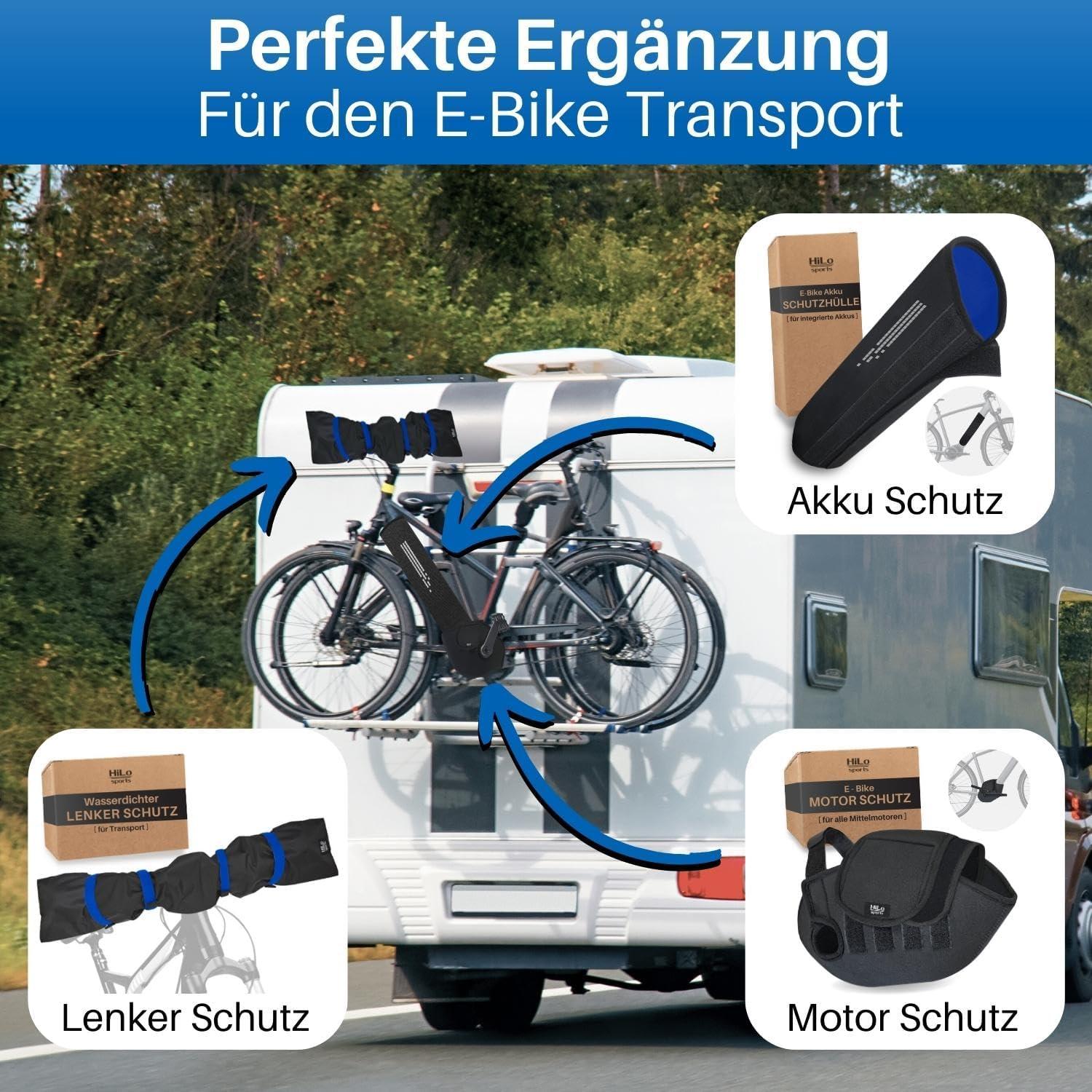 Hilo Sports E-Bike Engine Protective Cover | Universal Fit for Bosch ...