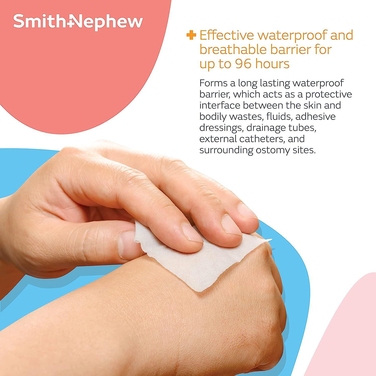 Smith & Nephew NO-STING SKIN-PREP Wipes - Alcohol-Free Skin Barrier ...