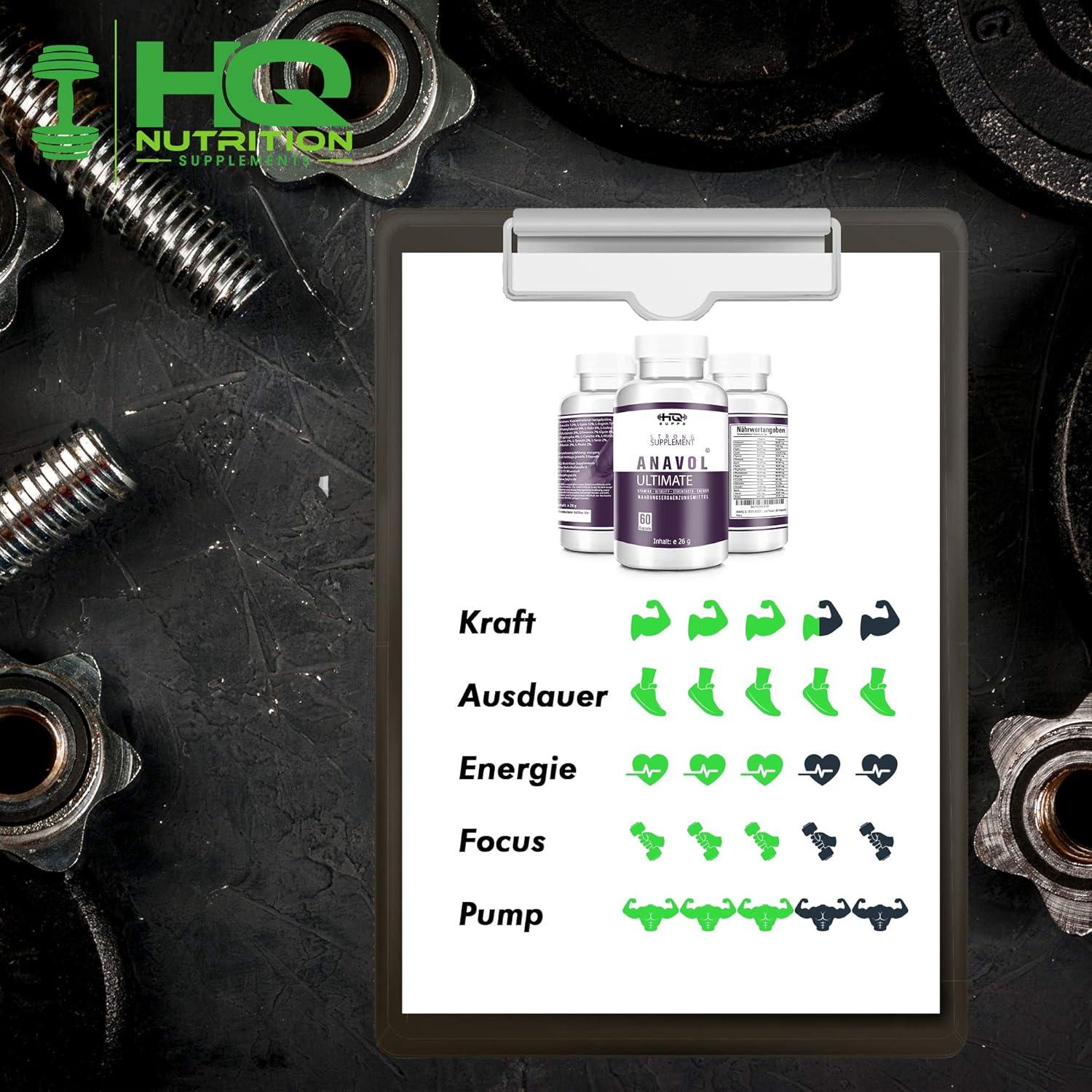 Anavol Amino Acid Complex - 17 Essential Amino Acids for Muscle ...