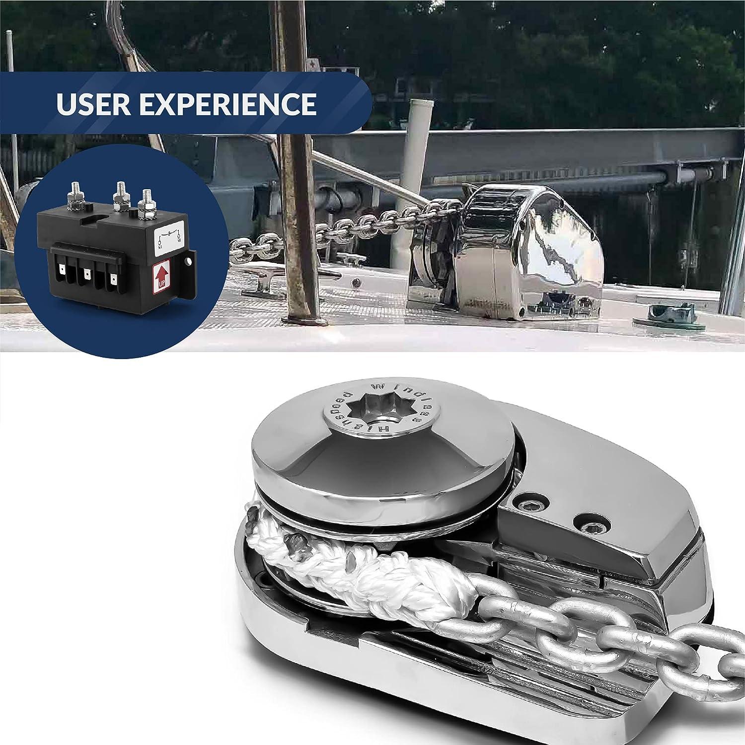 Five Oceans FO3293 Dual Direction Reversing Windlass Solenoid - 12V ...