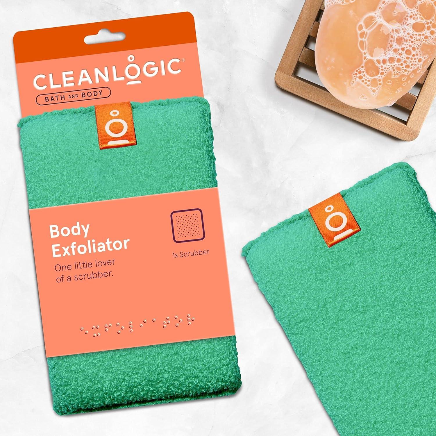 Cleanlogic Exfoliating Body Scrubber - Small Size, Assorted Colors ...