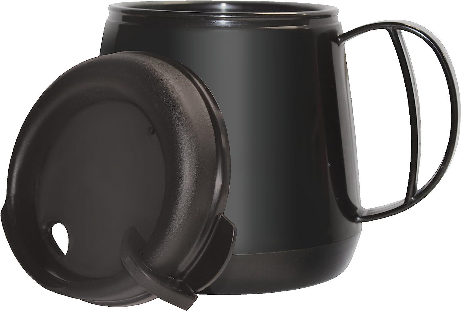 Rehabilitation Advantage 20oz Insulated Wide Body Mug in Black - Stay ...