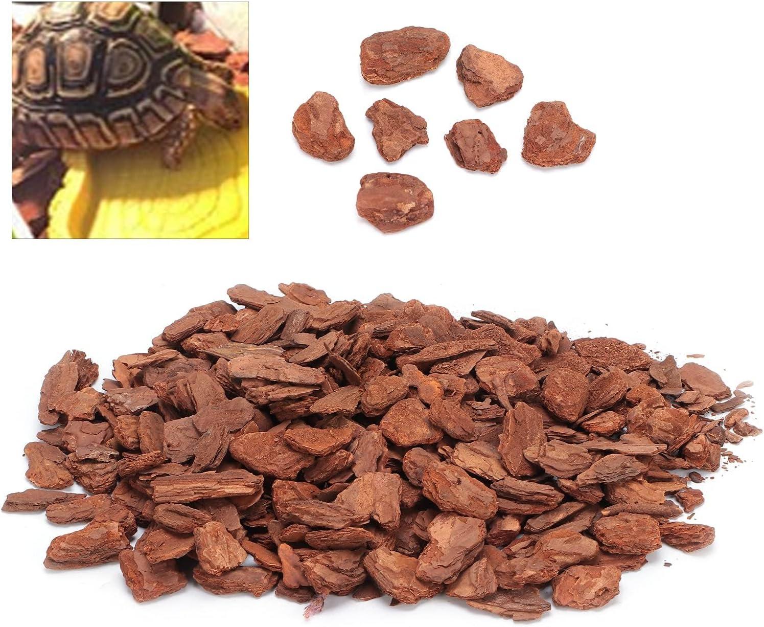Buy Bark Litter for Reptiles - Natural Wood Granules Substrate for ...
