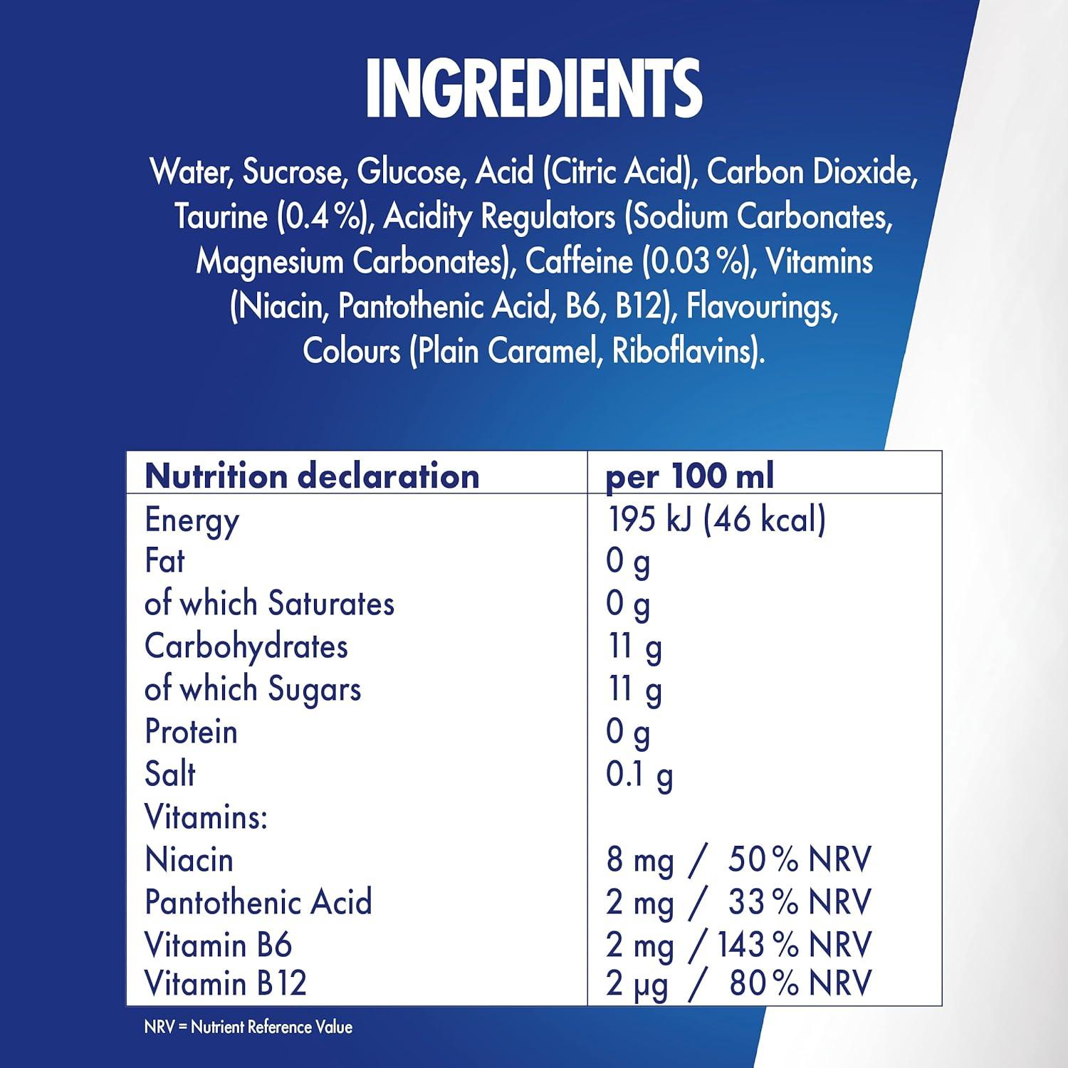 Red Bull Energy Drink 250 ml x 24 (Pack of 6 x 4) & Energy Drink 473 ml ...