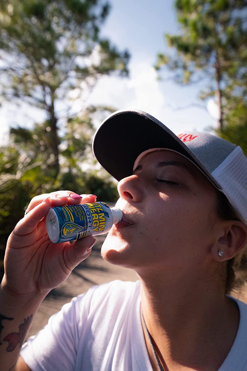 Vitamin Energy Sport+ Blue Raspberry Energy Drink Shots 1.93 Fl Oz 24 ...