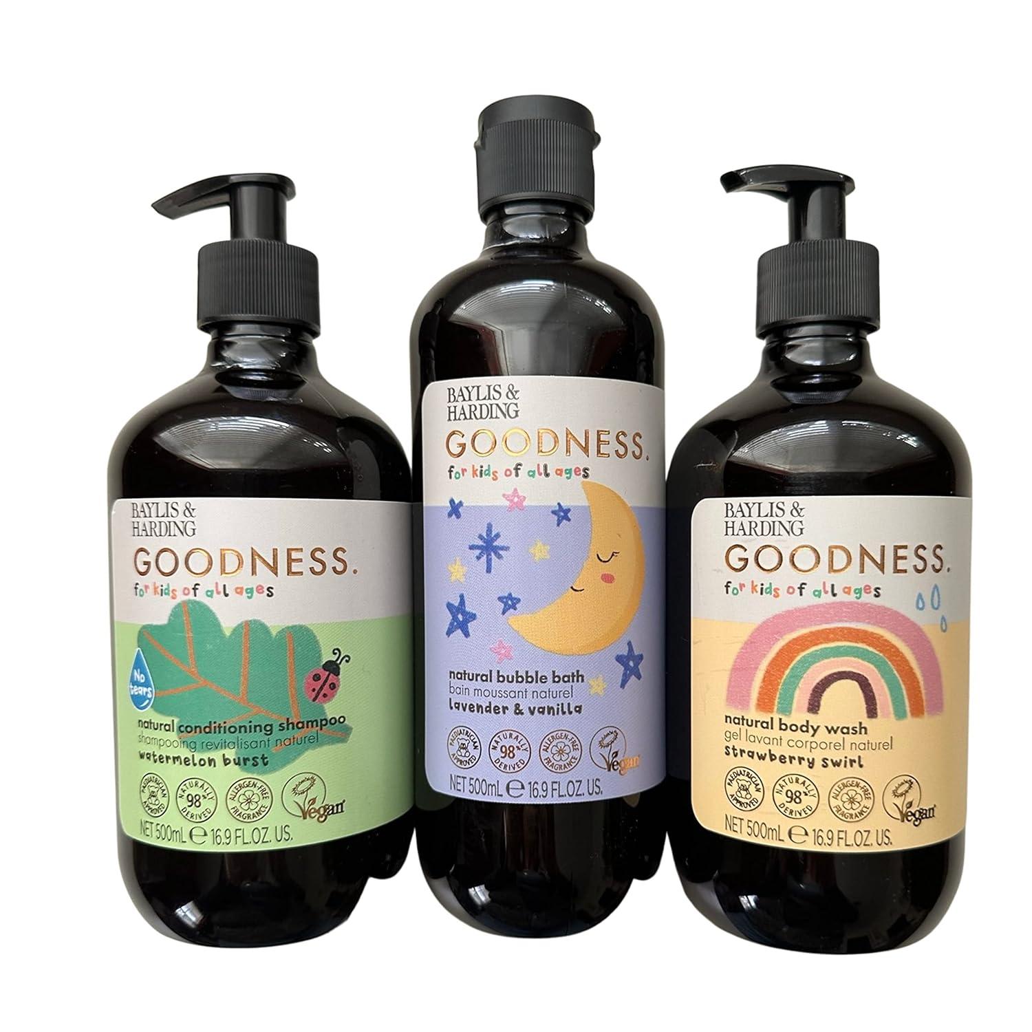 Baylis & Harding Strawberry Swirl Natural Body Wash - 16.9 oz (Pack of ...