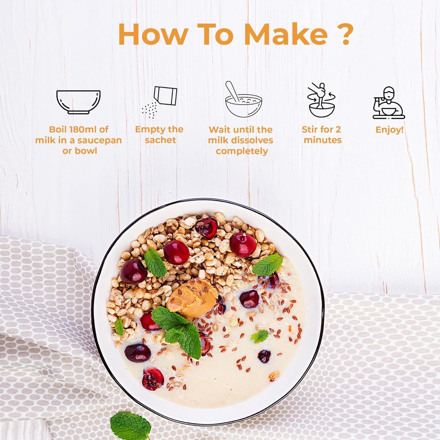 Quaker Oats So Simple Golden Syrup Porridge Sachets - 50x36gm | Weight ...