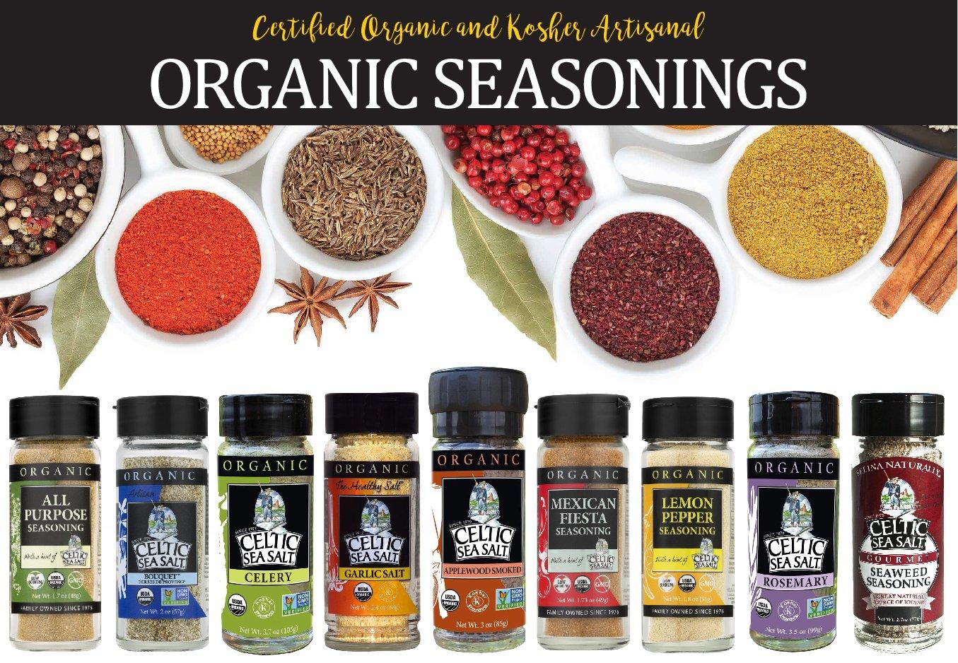 Organic Gourmet Celtic Sea Salt All-Purpose Seasoning Shaker ...