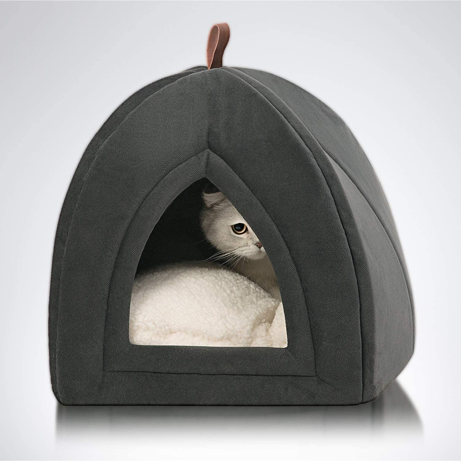 igloo cat bed argos