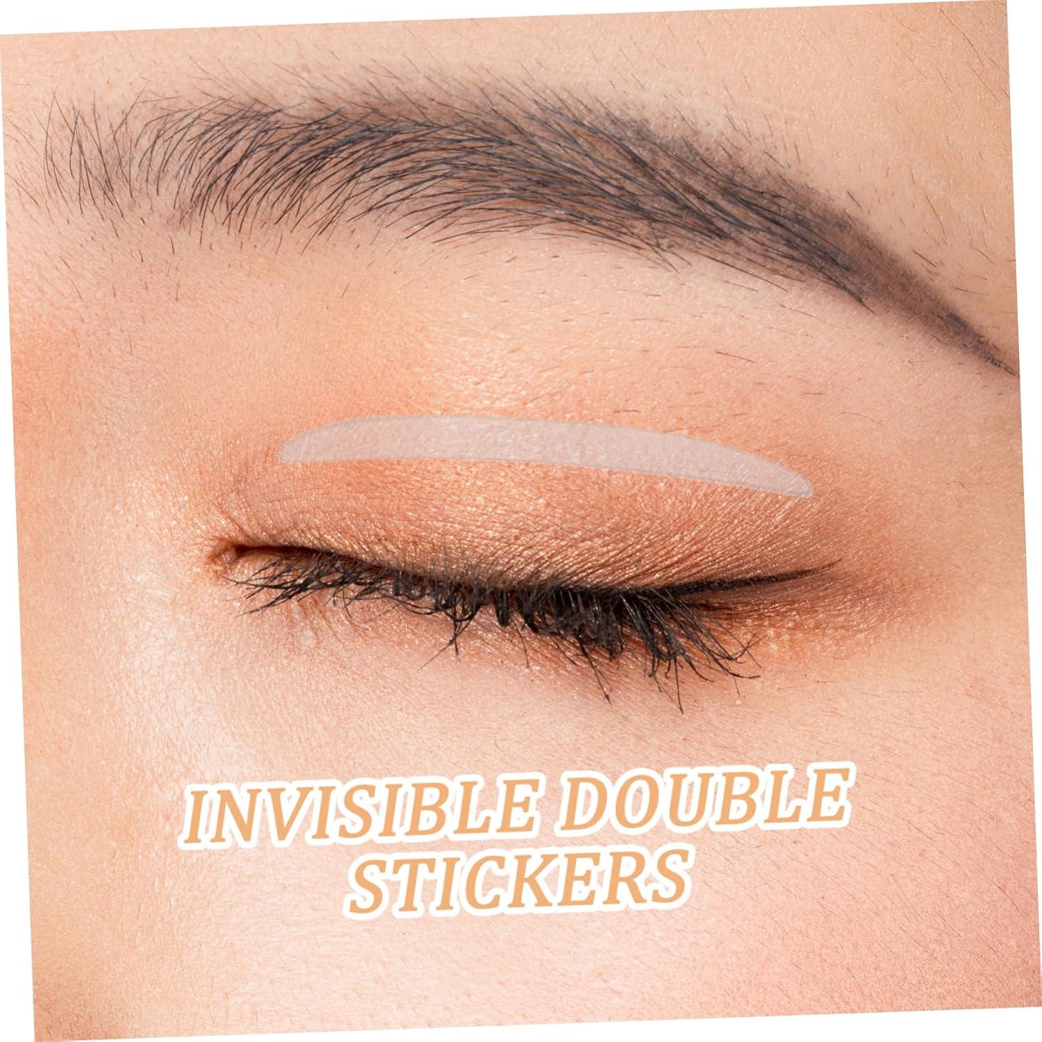BIUDECO 30 Sheets Double Eyelid Sticker Eyelid Strip Eyelid Tape Girl ...