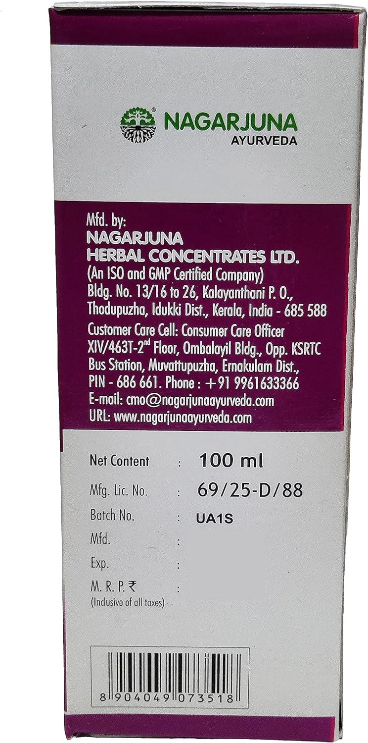 Nagarjuna Kerala Psoria Oil 100ml x 6 - Pack of 6 | Natural Psoriasis ...