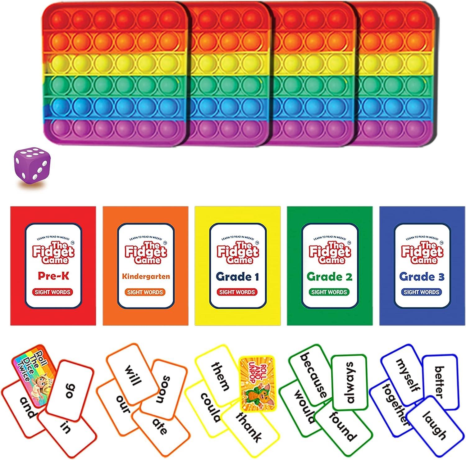 Master Dolch Sight Words in Weeks with Fidget Game - Pre-K to Grade 3 ...