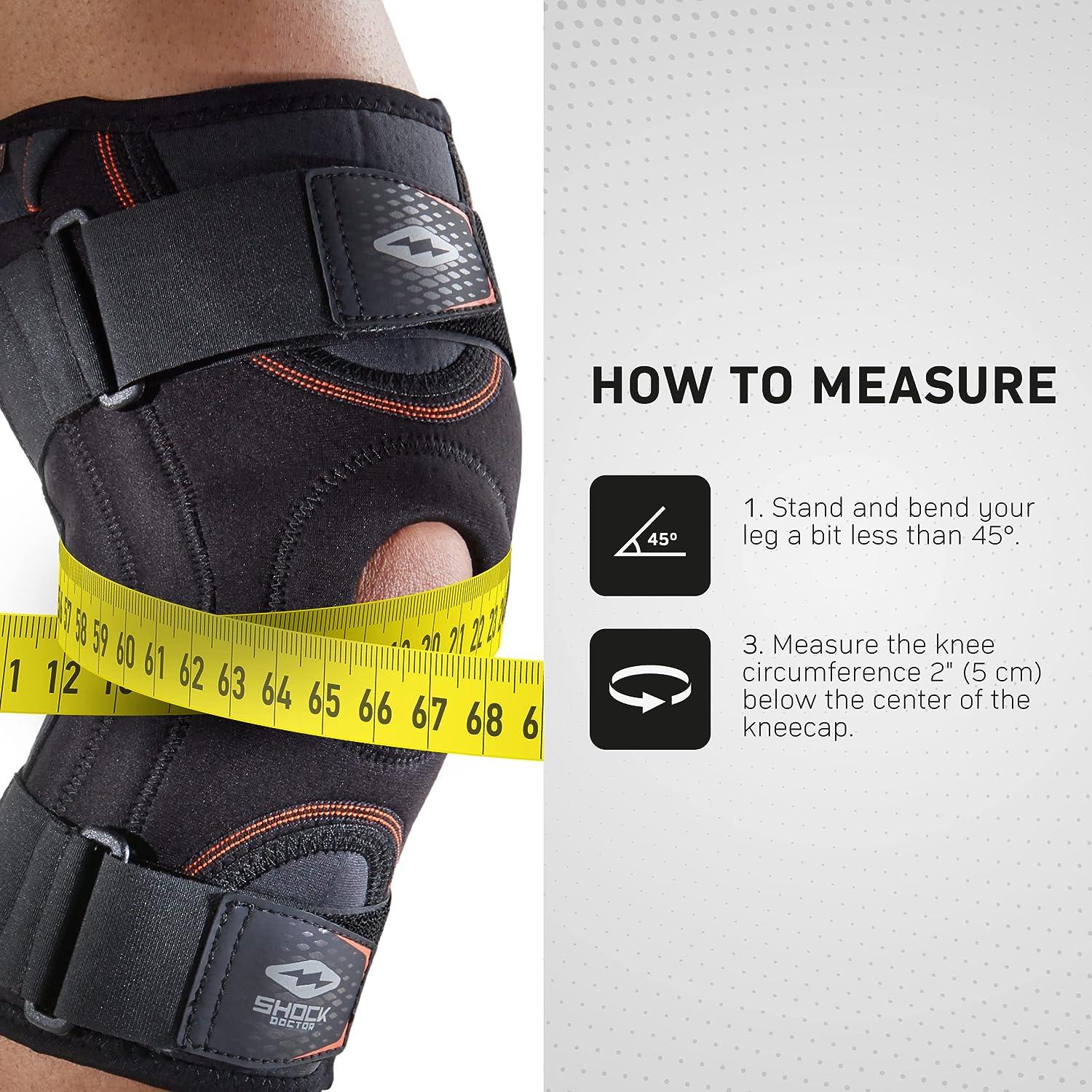 Shock Doctor 870 Knee Brace - Knee Support for Stability | Meniscus ...