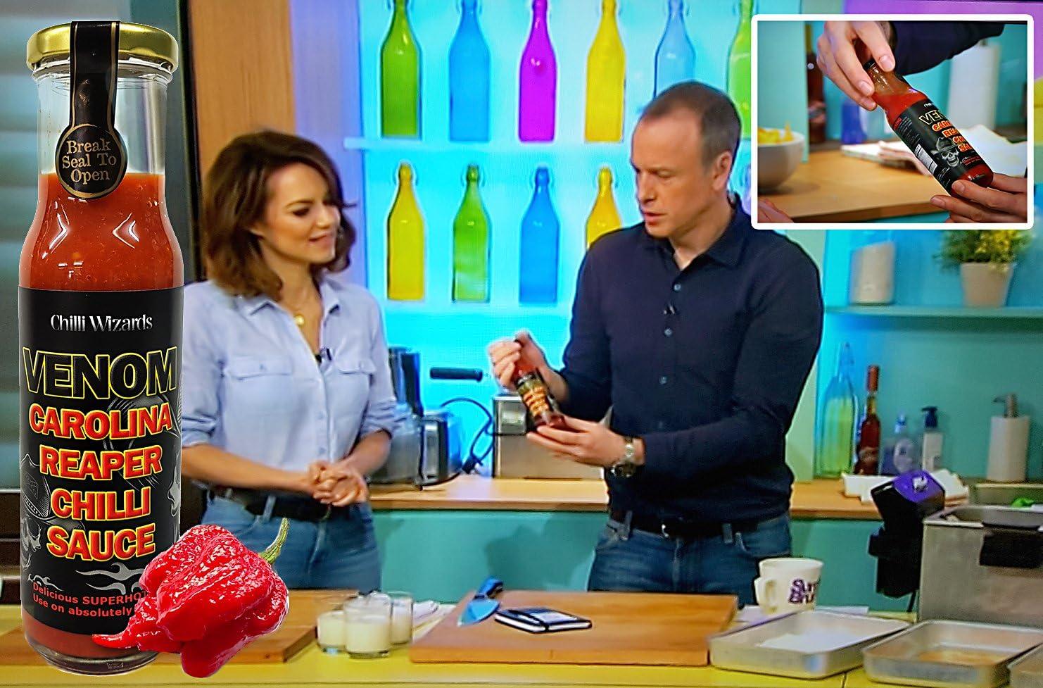 Chilli Wizards Venom - Superhot Carolina Reaper Chilli Sauce | Buy Now ...